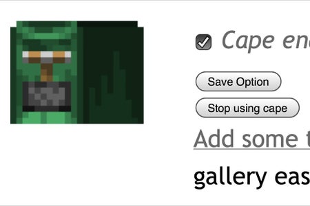 How to Get Capes in Minecraft : 4 Steps - Instructables