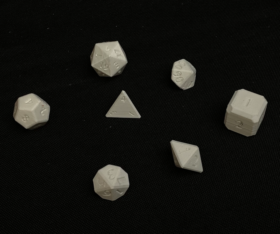 DND Dice for 3D Printer, Artistic Choices. : 6 Steps - Instructables
