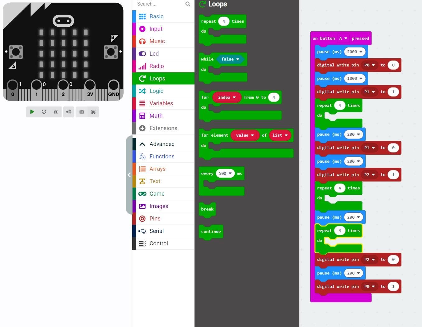 How to Make a Microbit Stop Light and Crosswalk Button : 19 Steps ...