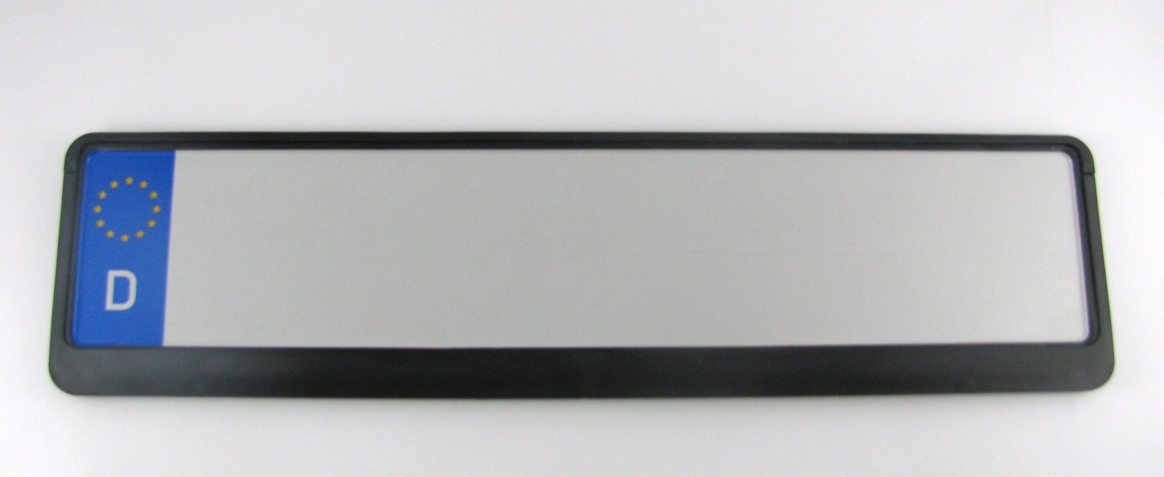Install Your European Plate Into a Mounting Frame. : 6 Steps ...