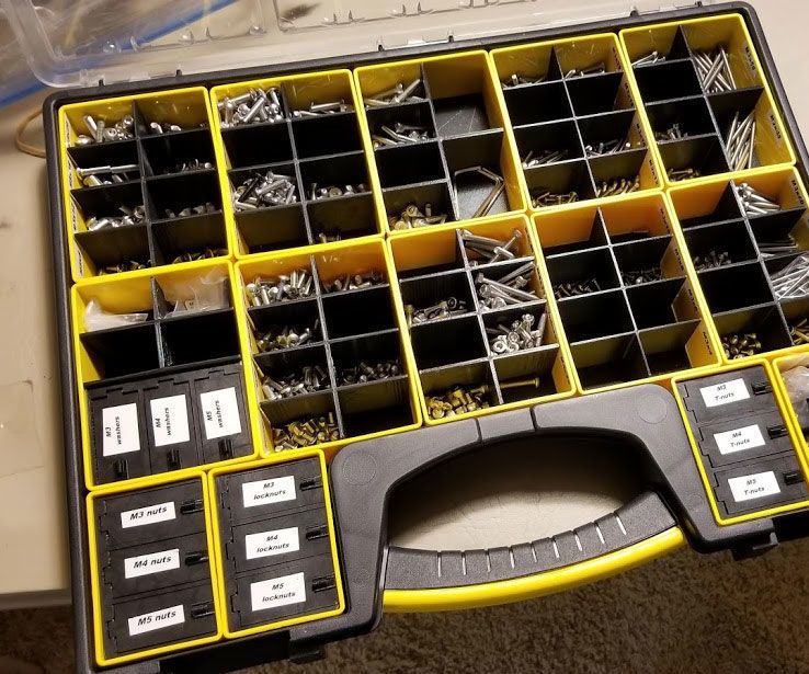 Stanley 014725R Organizer Bin Dividers for Screws and Small Parts ...