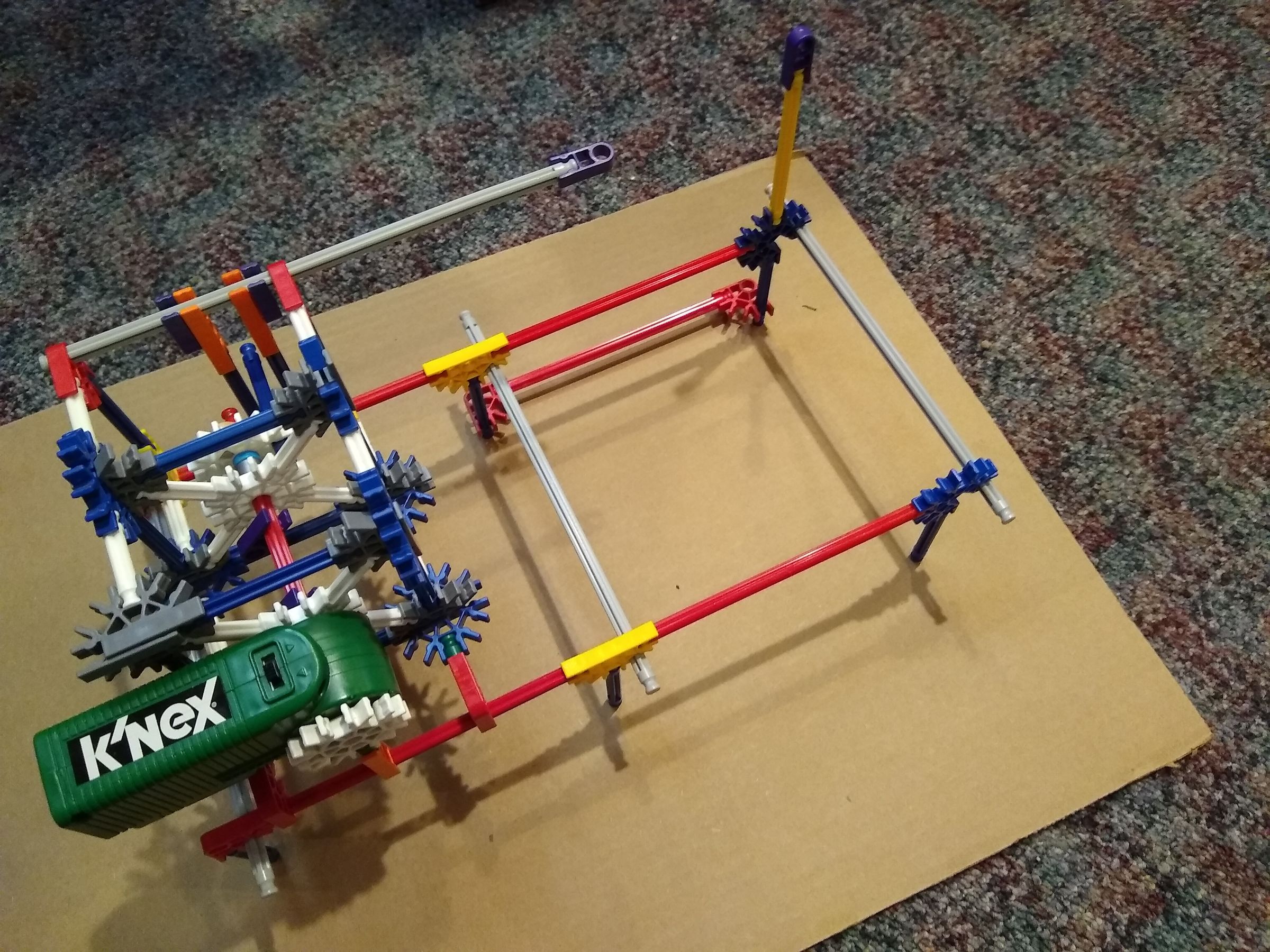 Knex and Origami Flapping Bird Automata : 11 Steps (with Pictures ...