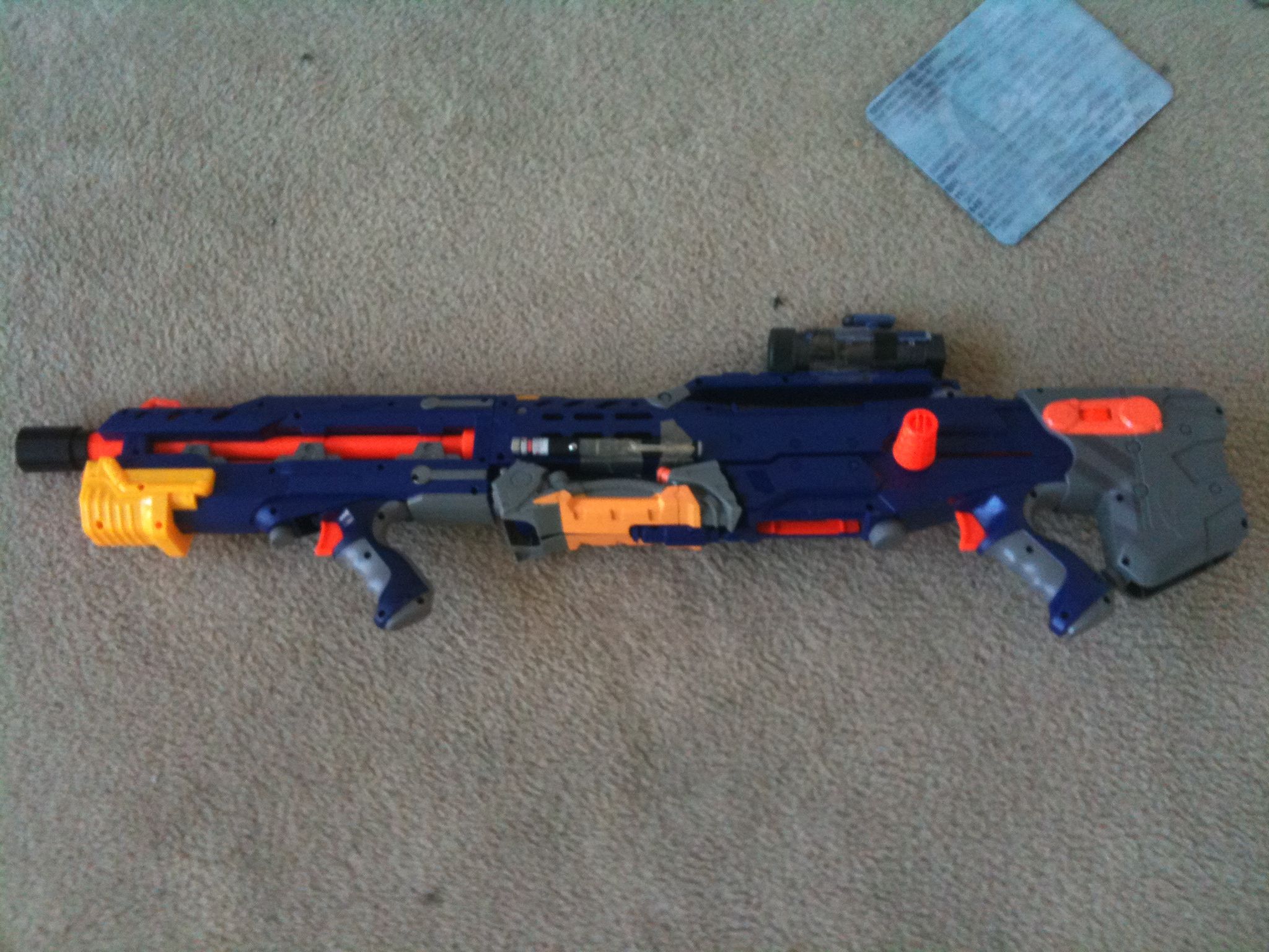 My Nerf Longshot : 3 Steps - Instructables