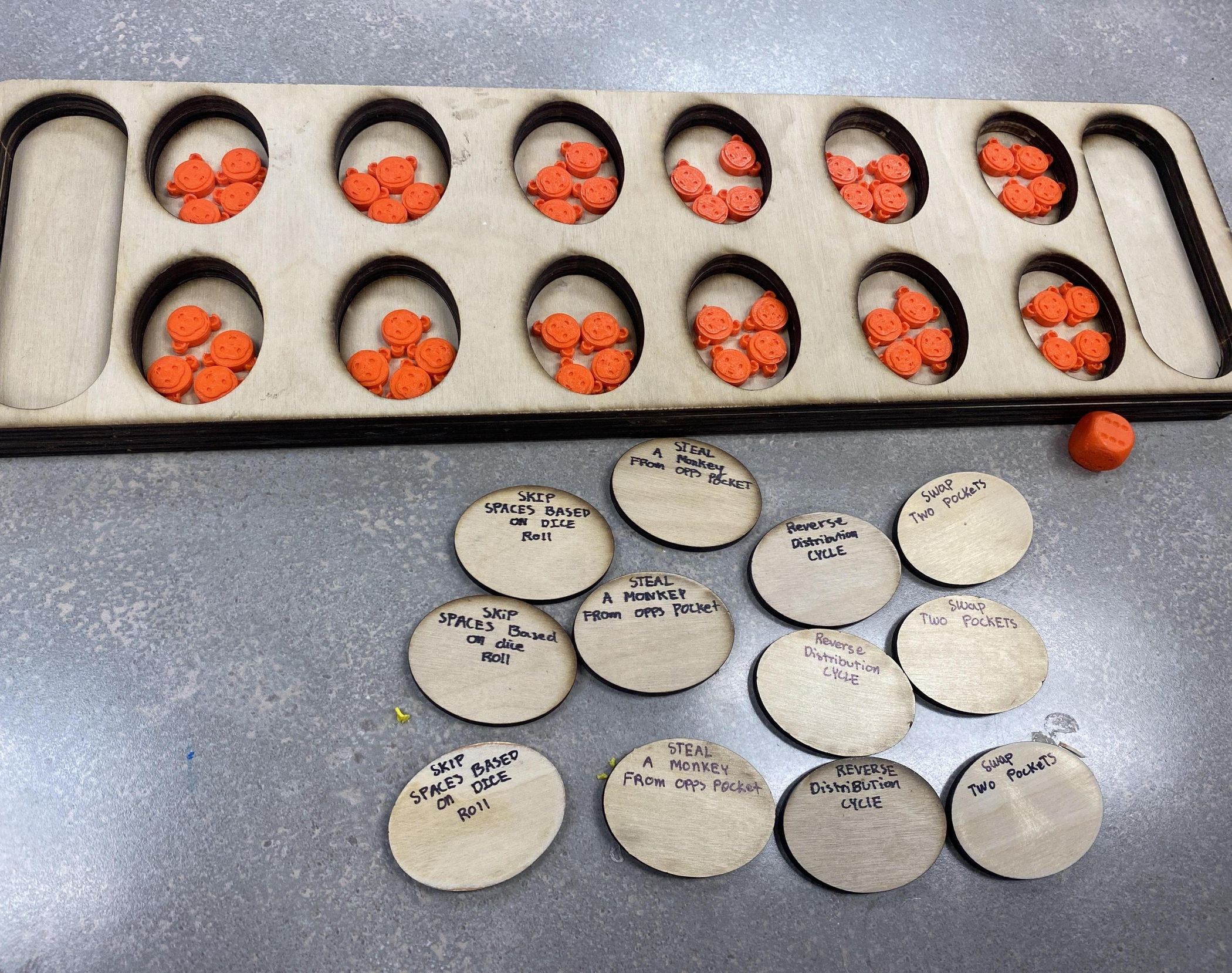 Monkey Mancala : 5 Steps - Instructables