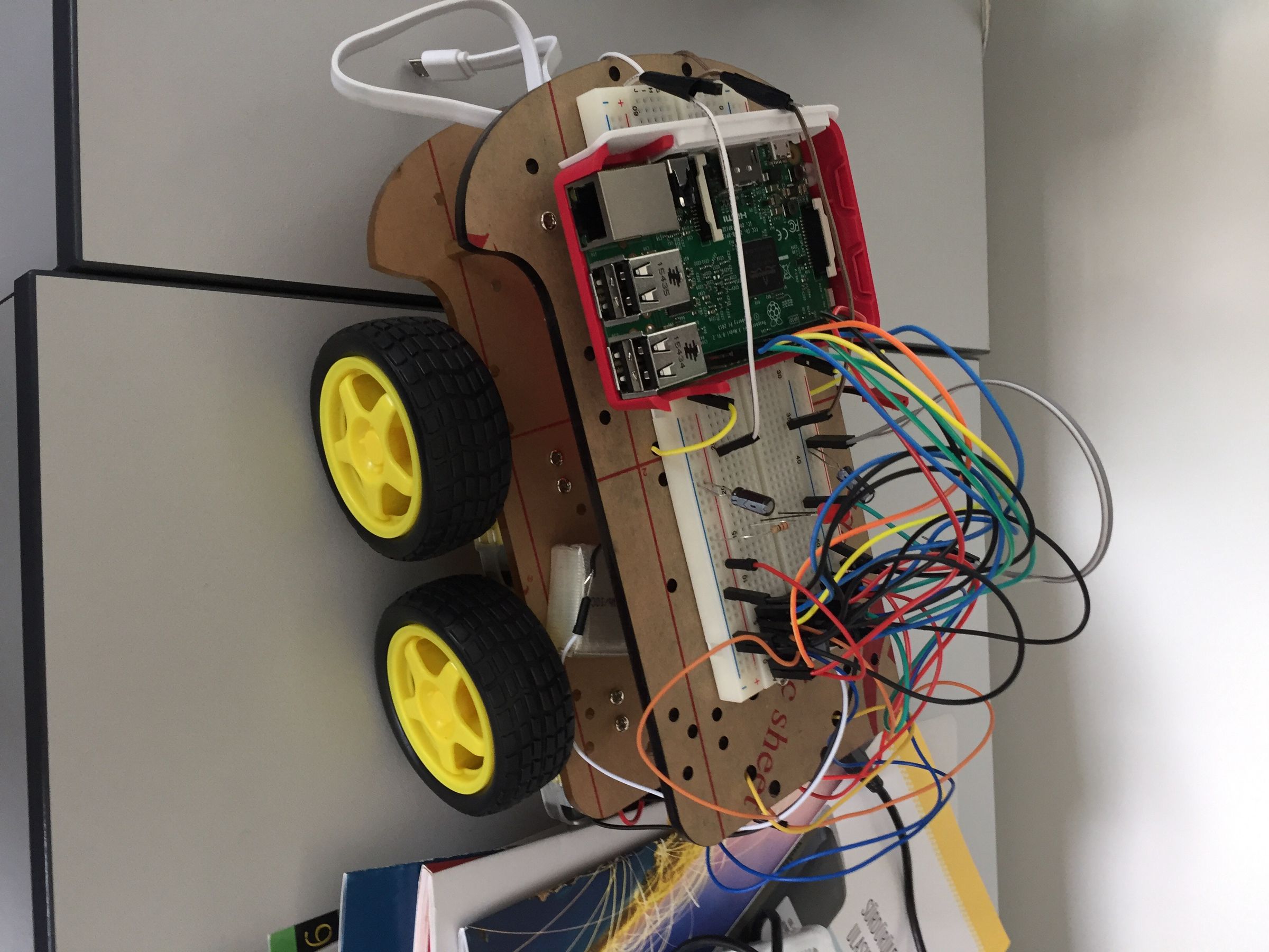 IoT - Controlling a Raspberry Pi Robot Over Internet With HTML and ...