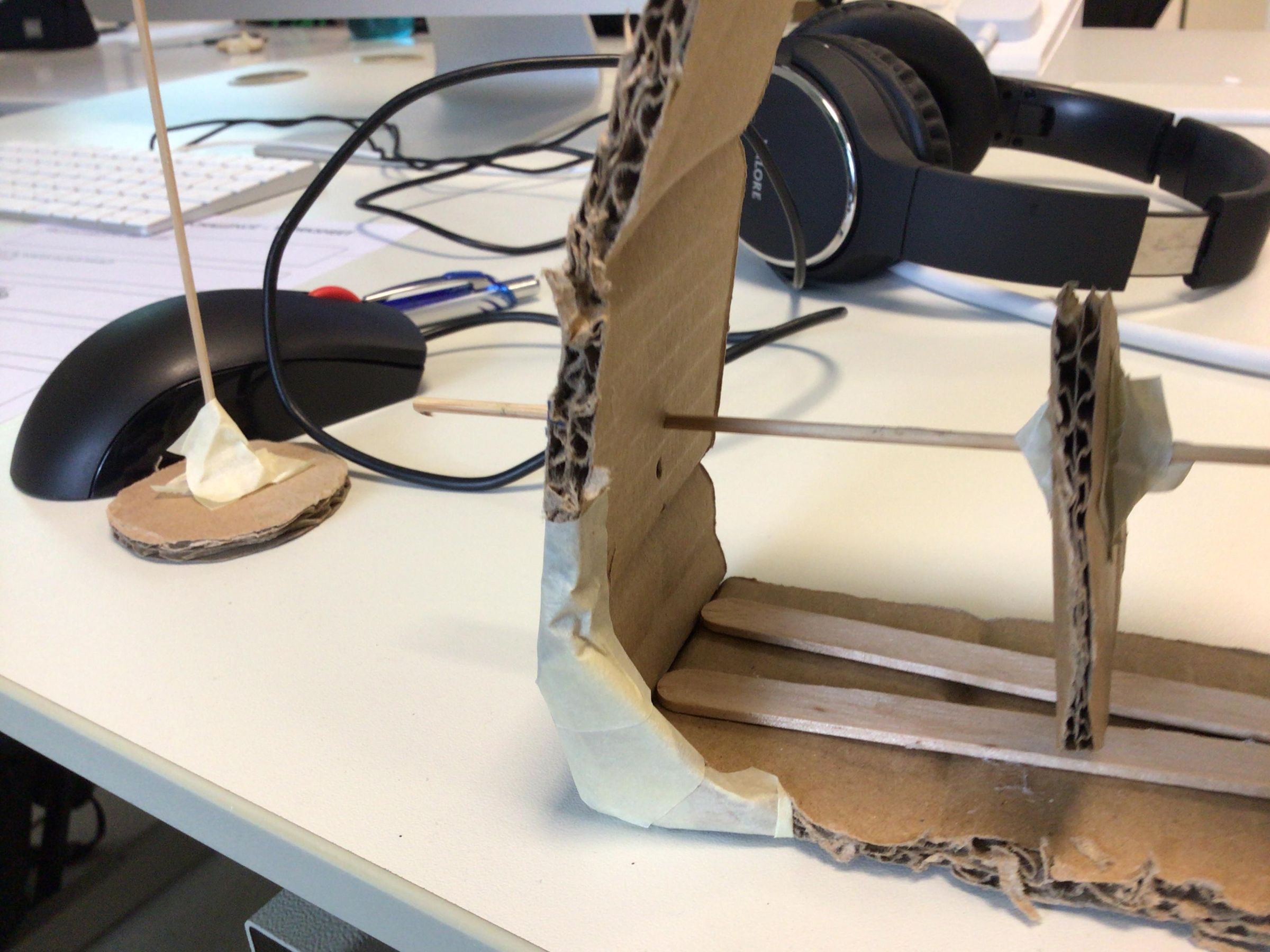 Cardboard Cam Simple Machine by Jonathan : 5 Steps - Instructables