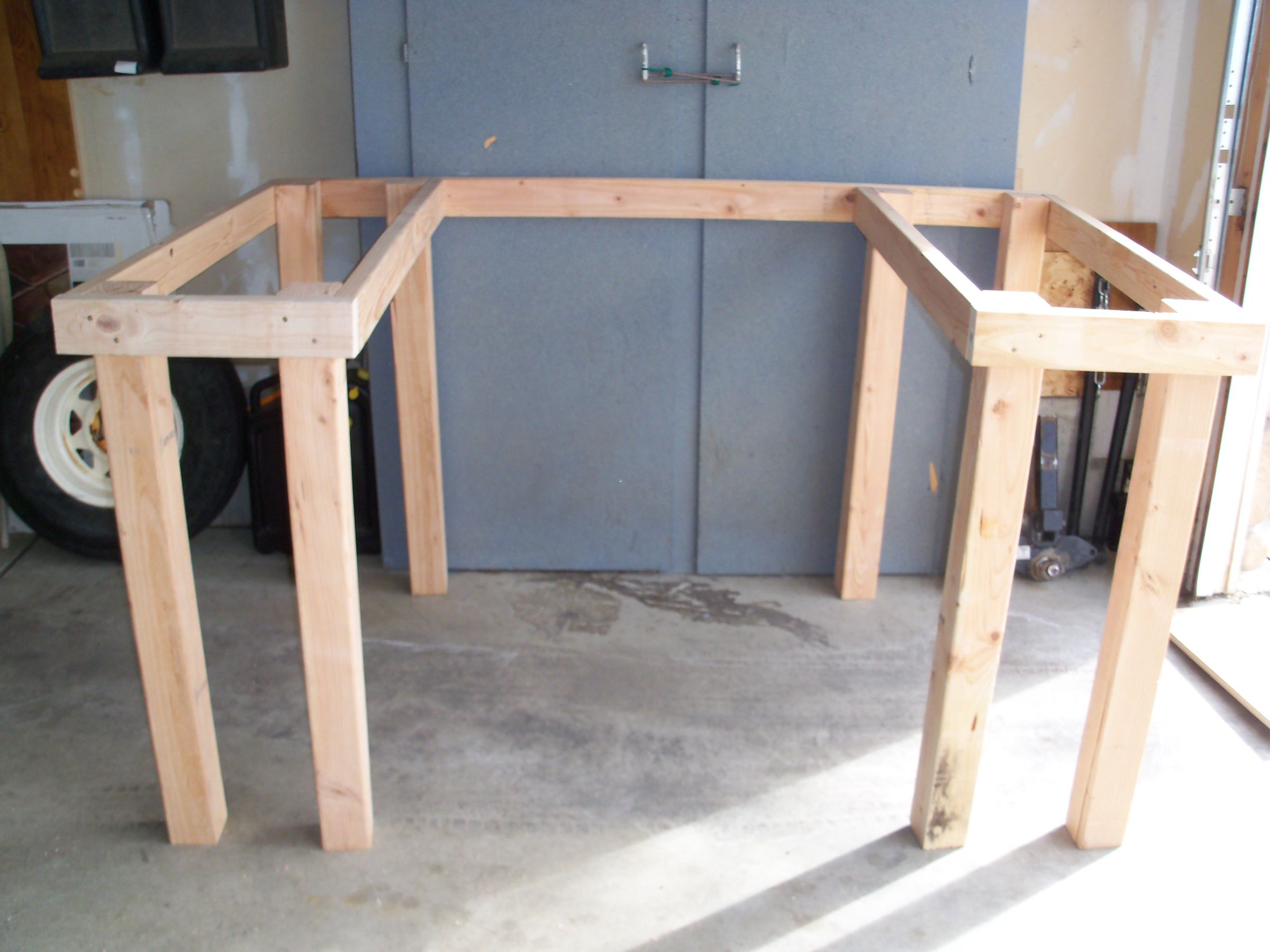 Wrap Around Workbench Under $100 : 4 Steps (with Pictures) - Instructables
