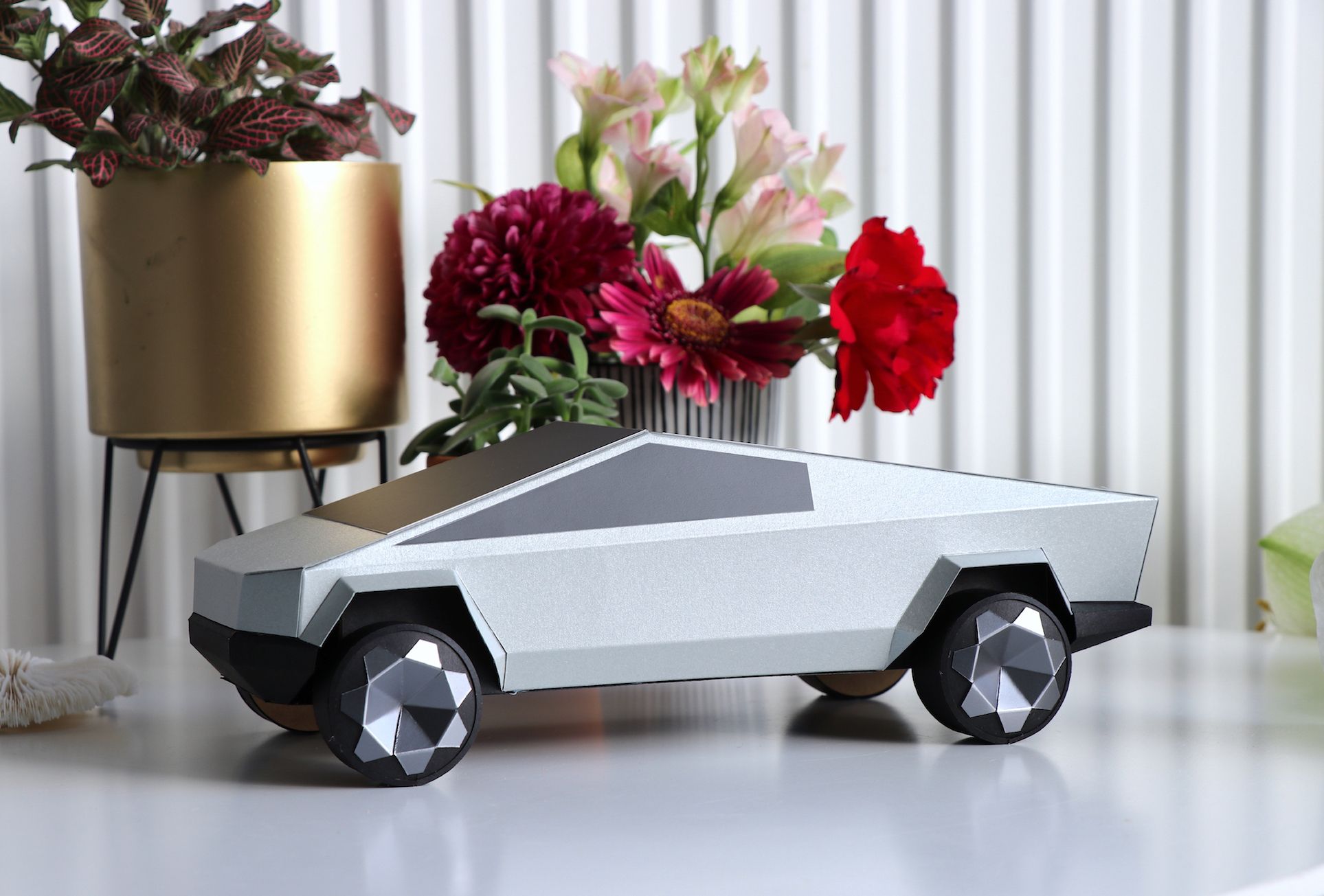 Tesla Cybertruck DIY Made of Paper! :) : 9 Steps (with Pictures ...