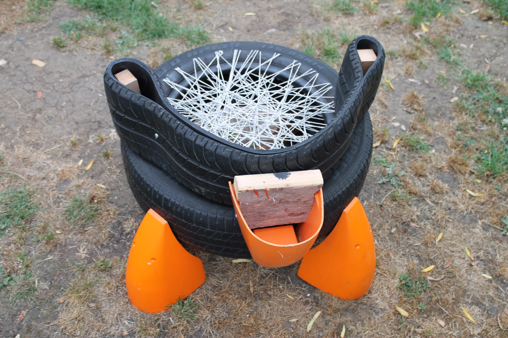 Upcycled Tyre Chair : 6 Steps (with Pictures) - Instructables