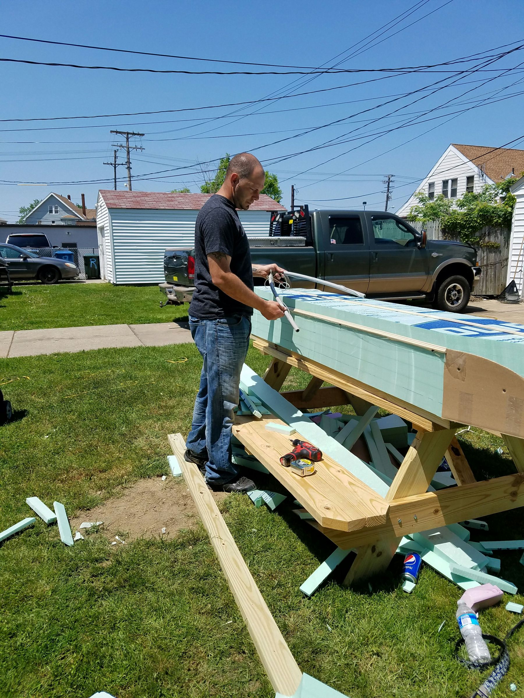 Pontoon Boat Picnic Table : 8 Steps (with Pictures) - Instructables