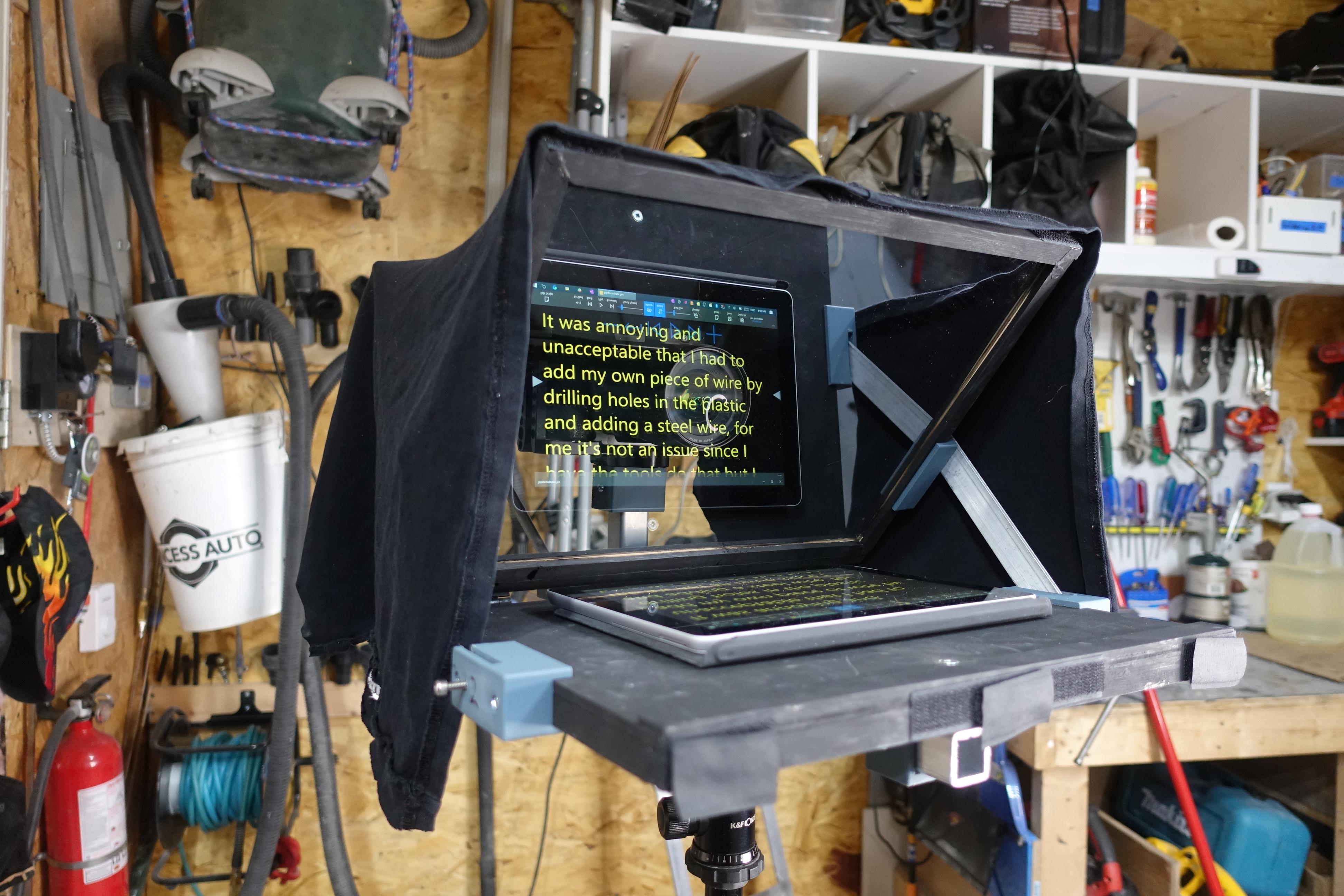 How to Make a Teleprompter : 5 Steps (with Pictures) - Instructables