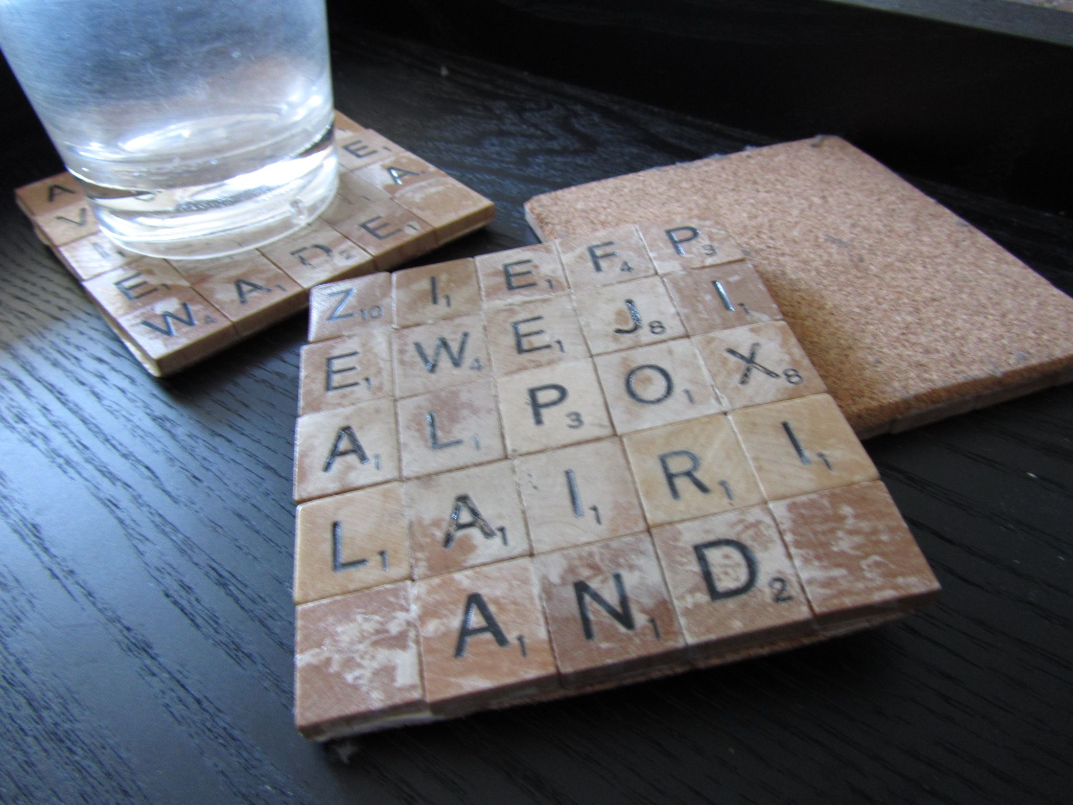 Scrabble Tile Coasters - Instructables