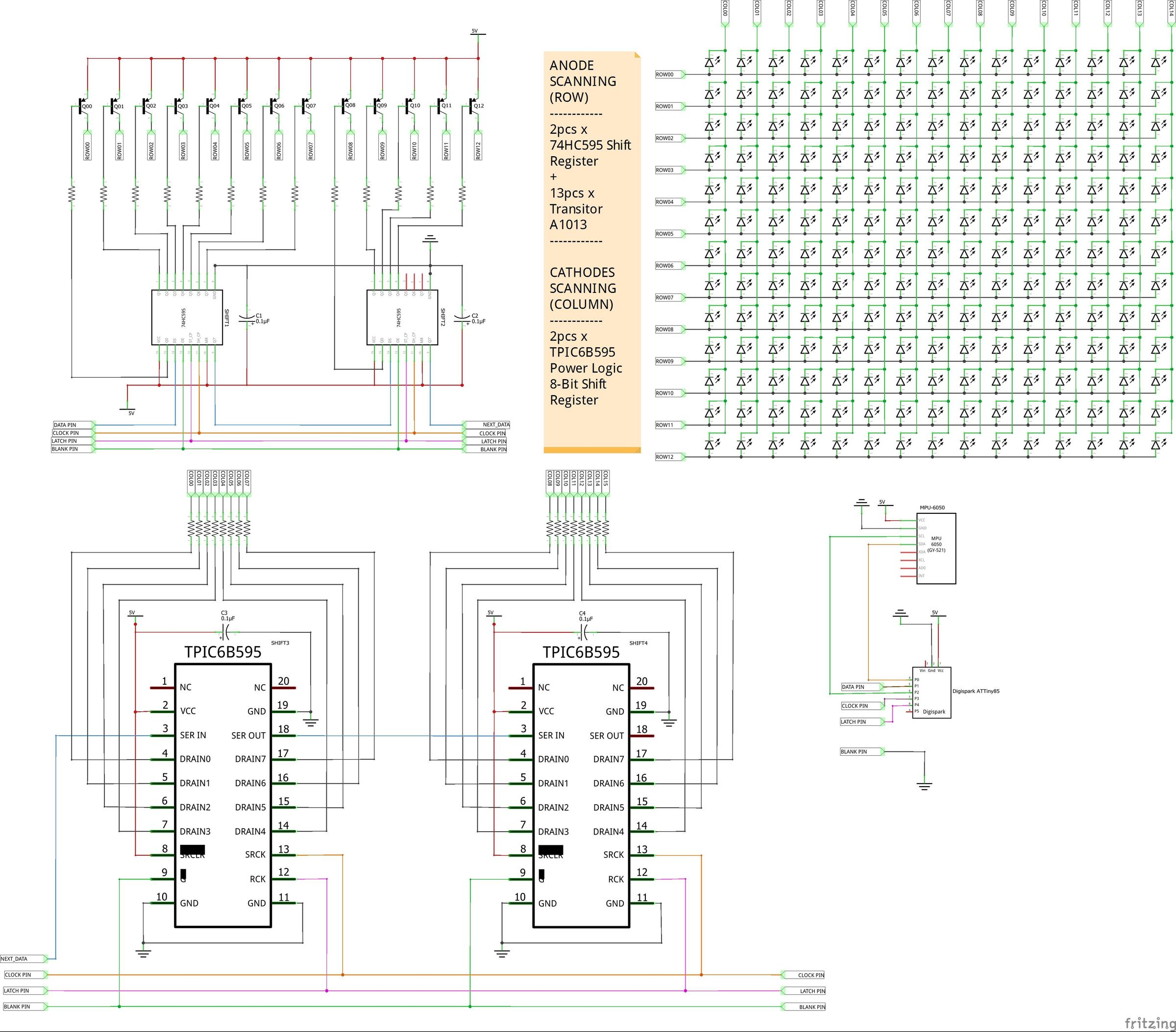 ATTINY85 – SIMULTANEOUSLY USING I2C AND SPI PROTOCOLS : 8 Steps (with ...