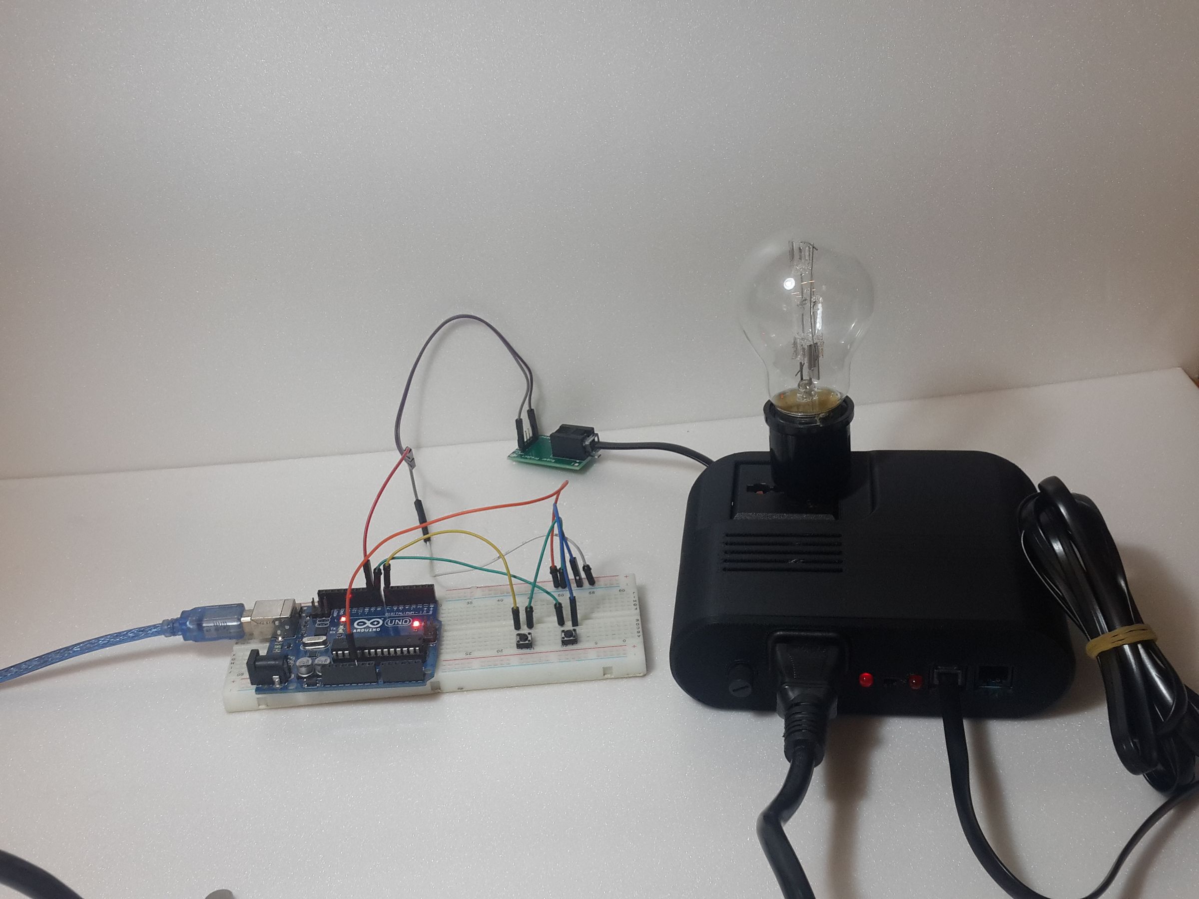 Control AC Dimmer Lamp Using Arduino : 6 Steps (with Pictures ...