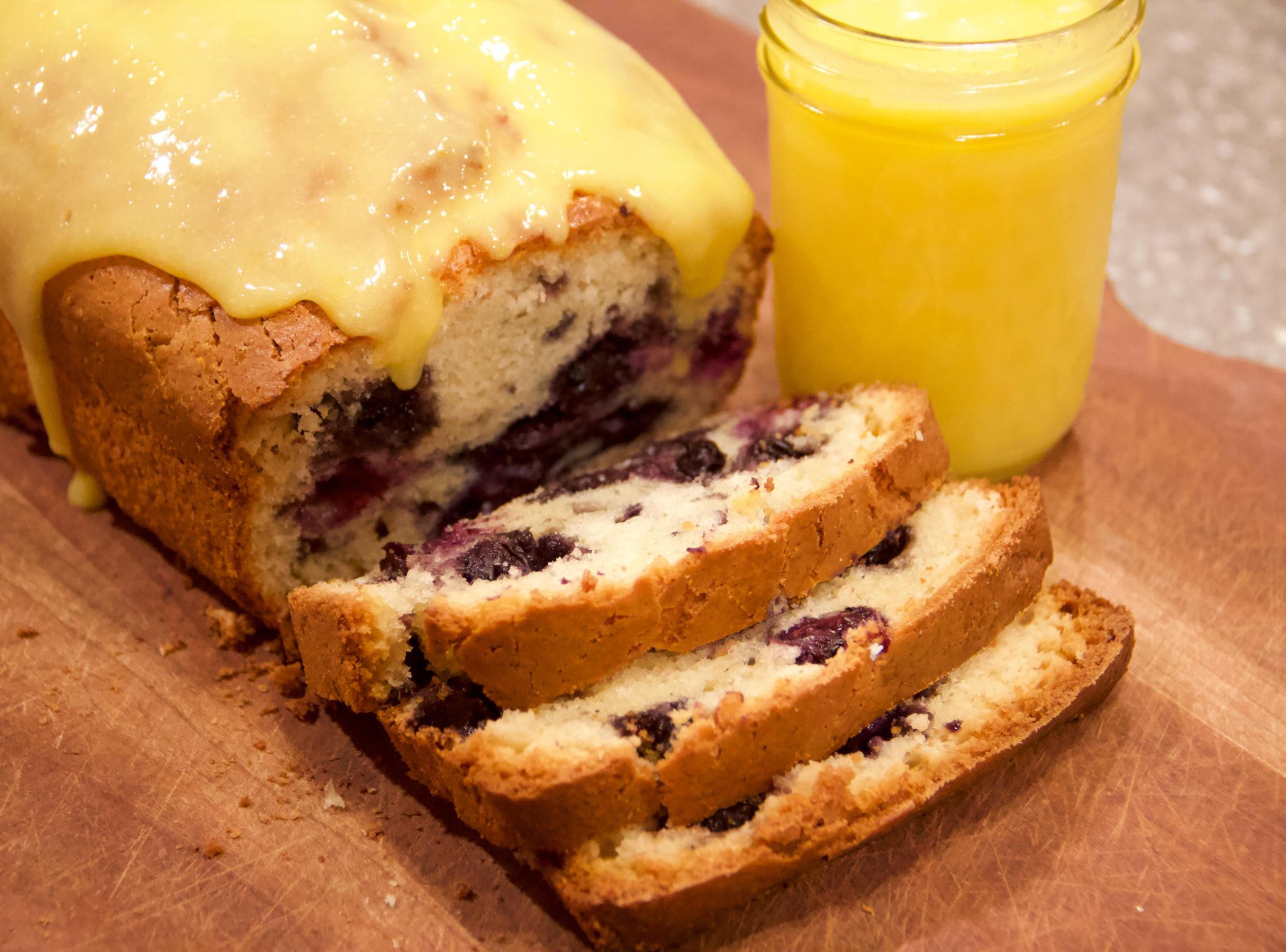 Fancy Blueberry Bread With Homemade Lemon Curd : 7 Steps (with Pictures ...