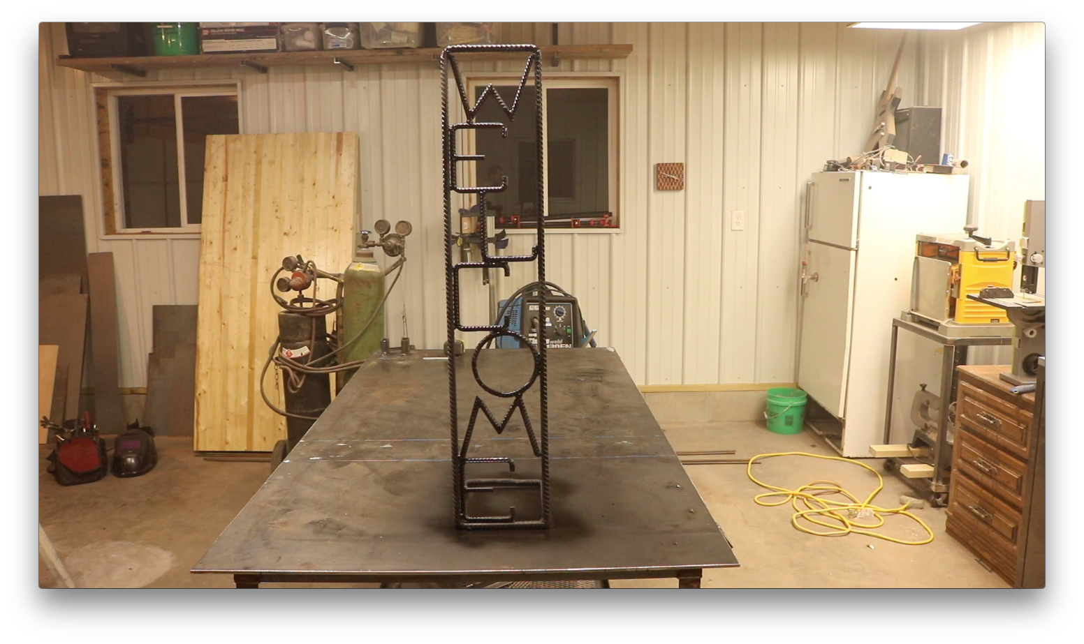 Rebar Welcome Sign : 6 Steps (with Pictures) - Instructables