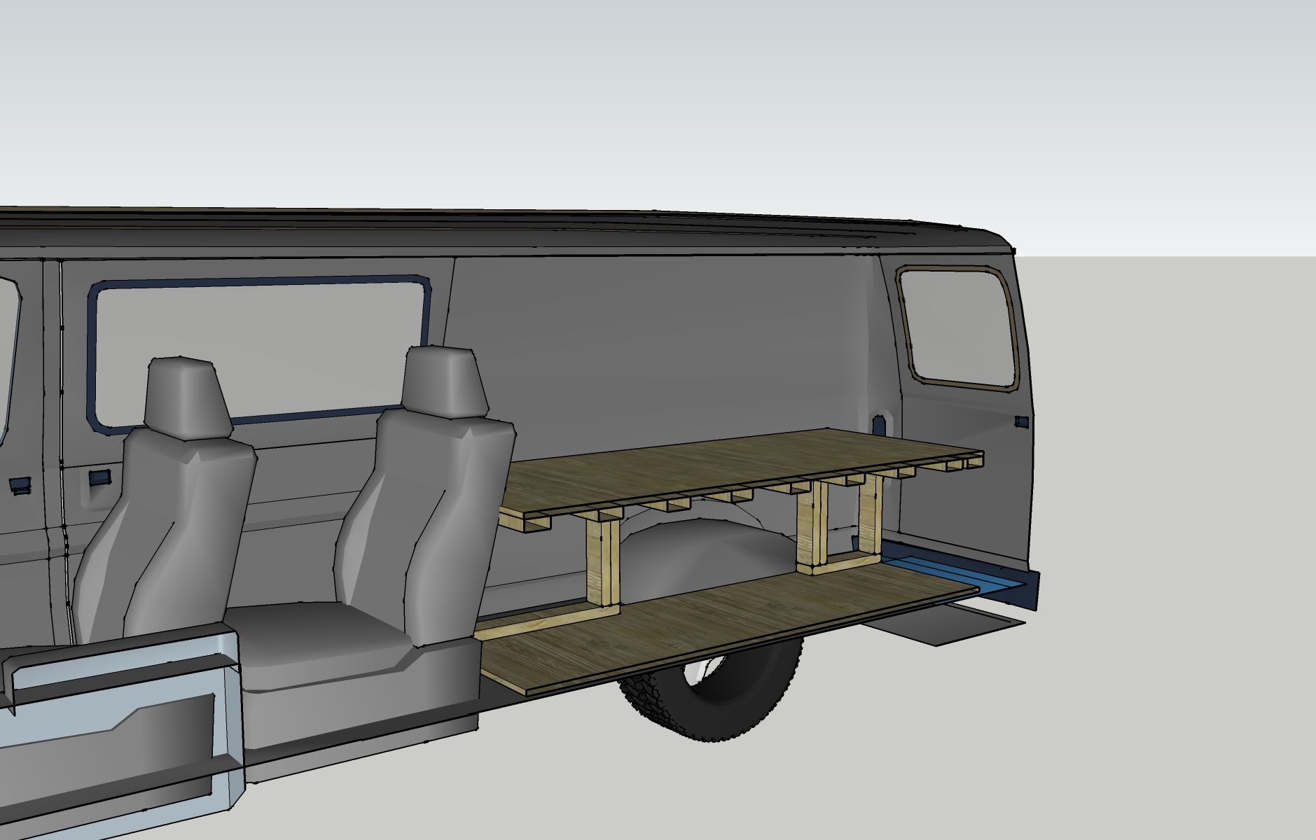 Build a Bed in the Back of Your Van : 4 Steps (with Pictures ...