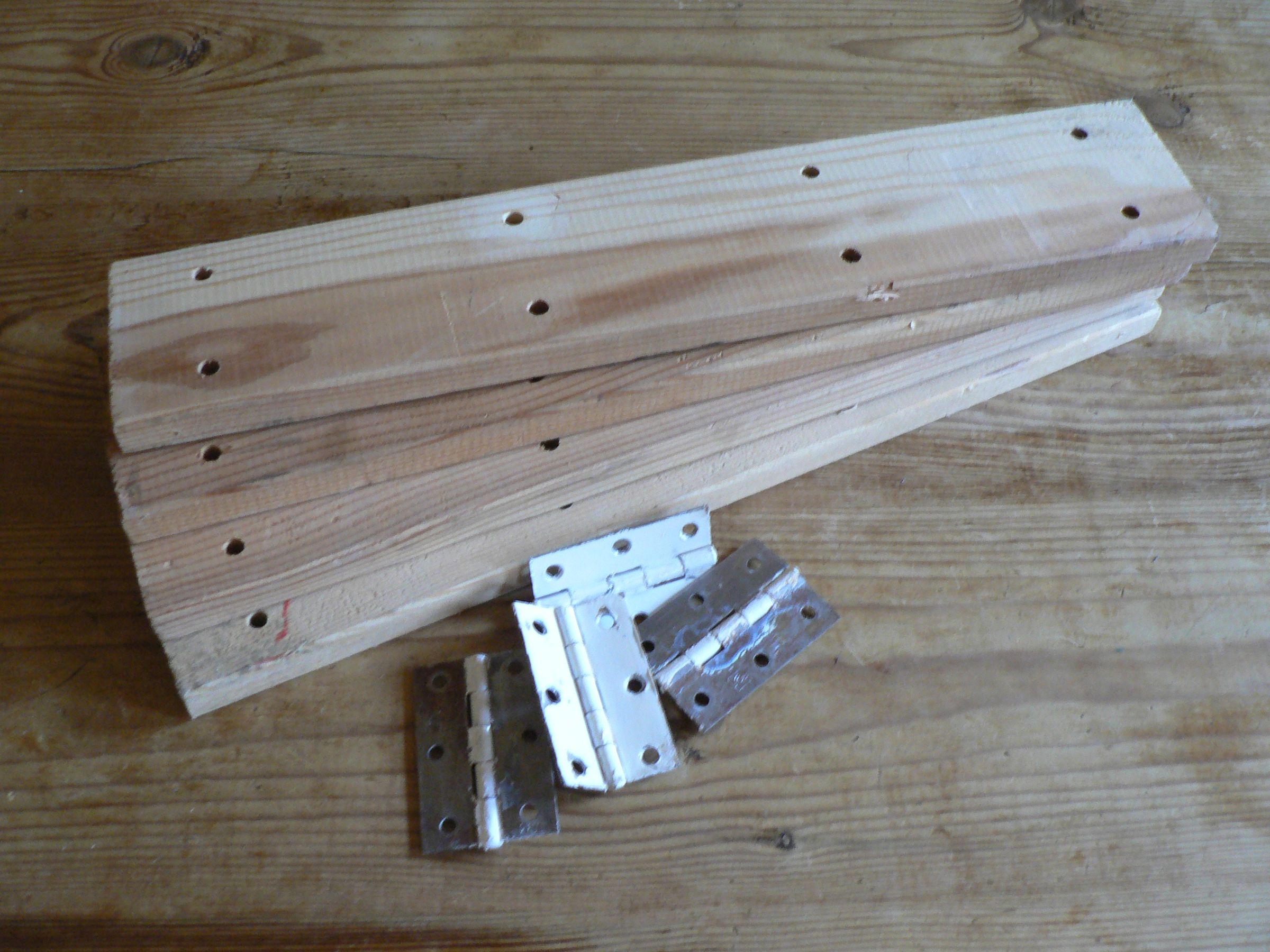 PCB Drill Press Using Salvaged Door Hinges : 4 Steps - Instructables