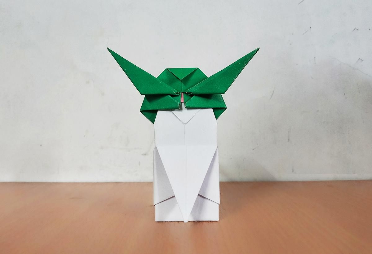 Origami Paper Yoda | Star Wars : 21 Steps (with Pictures) - Instructables