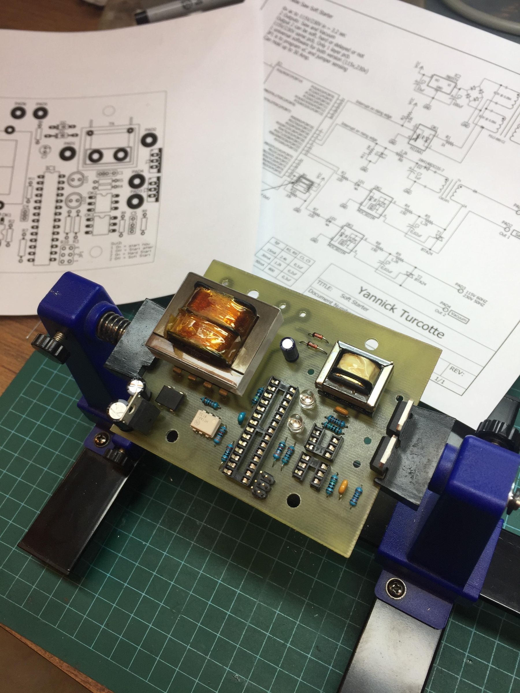 Table Saw Soft Starter With Option Output : 13 Steps (with Pictures ...