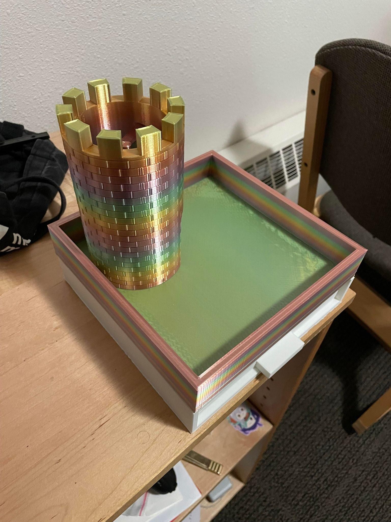 3D Printed Dice Tower : 12 Steps (with Pictures) - Instructables