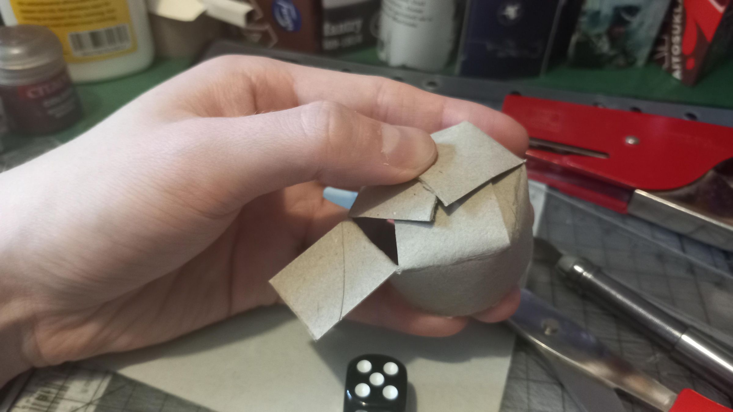 Cardboard Tank With a Rotating Turret (for TONKS) : 9 Steps - Instructables