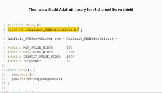 Arduino Multi Servo Control Up To 16 With Arduino 3 Steps