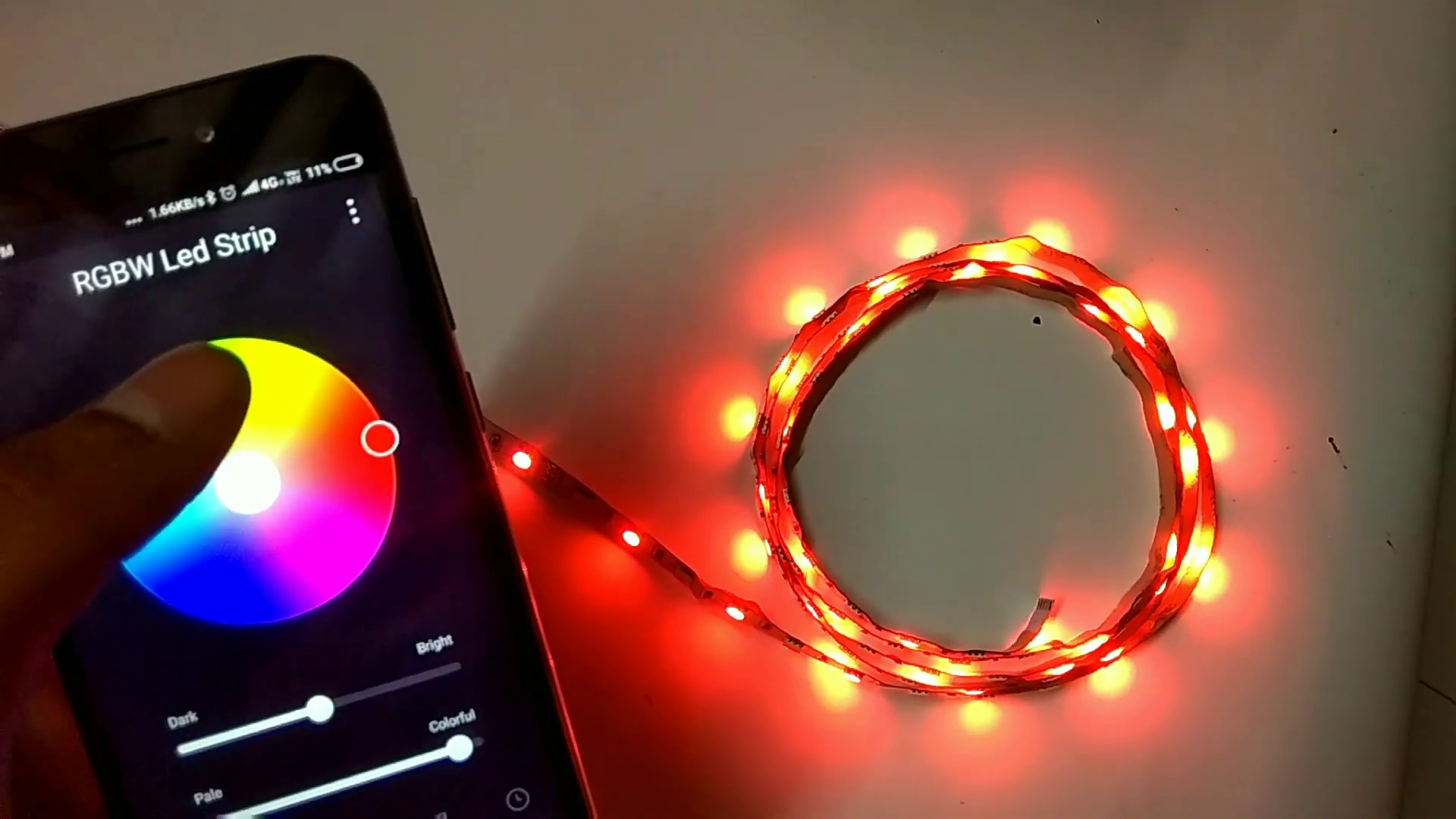 Wireless RGB Led Strip Using Bluetooth and Wifi ESP8266 : 3 Steps ...