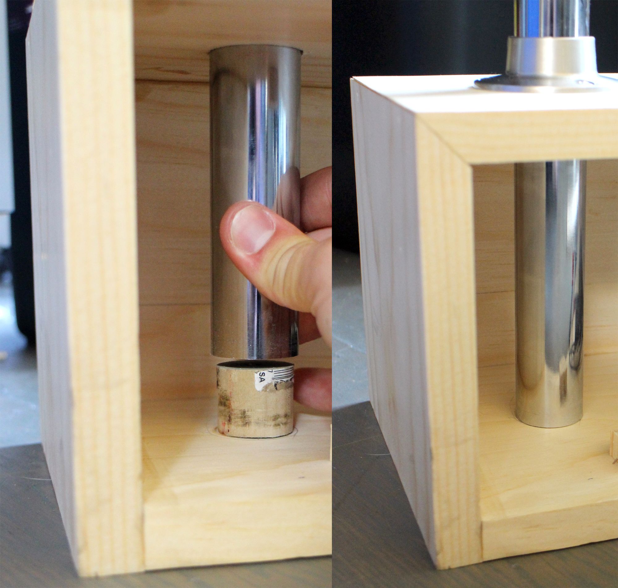Fluorescent Tube Floor Lamp : 26 Steps (with Pictures) - Instructables