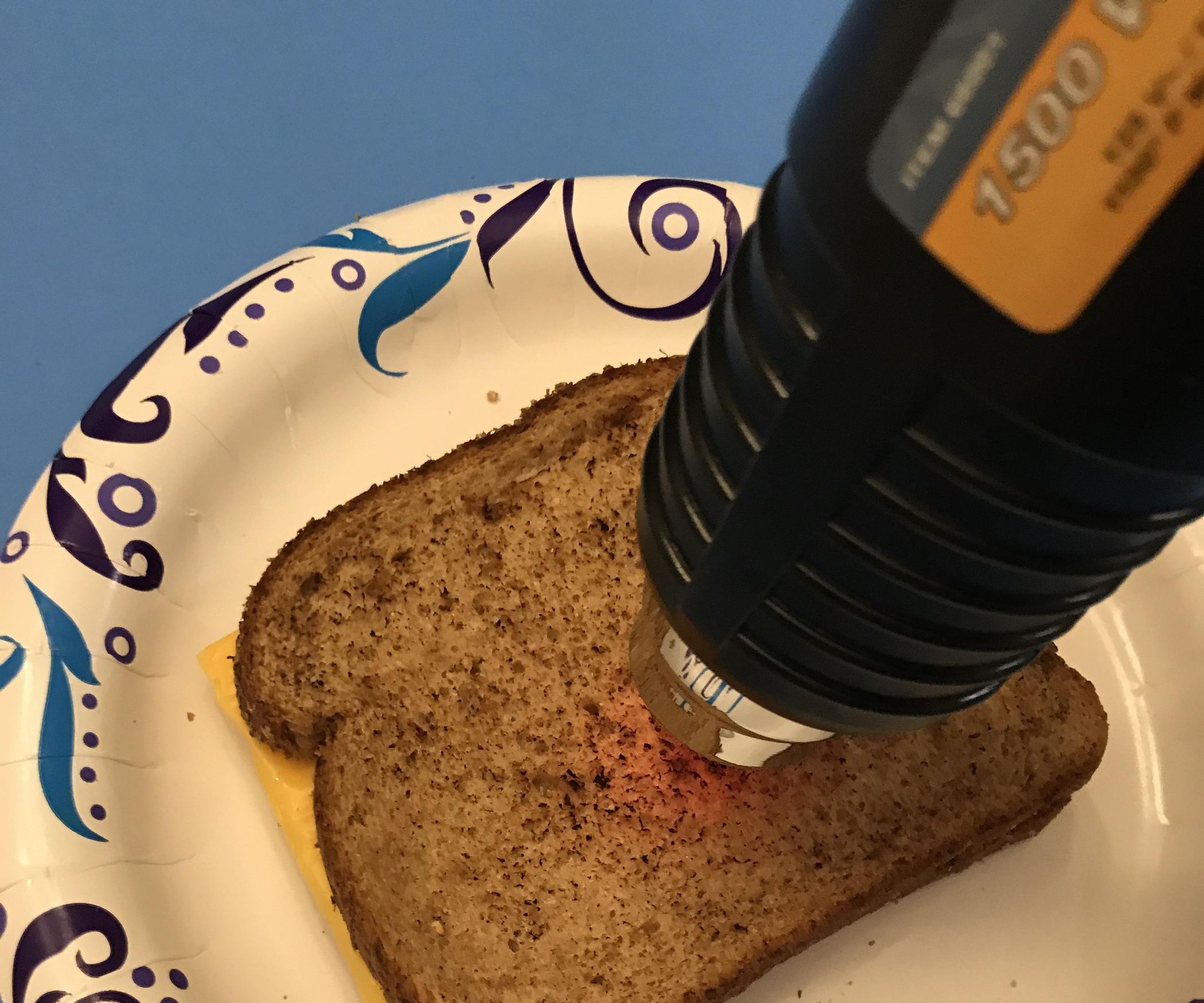 Grilled Cheese Via Heat Gun : 6 Steps - Instructables