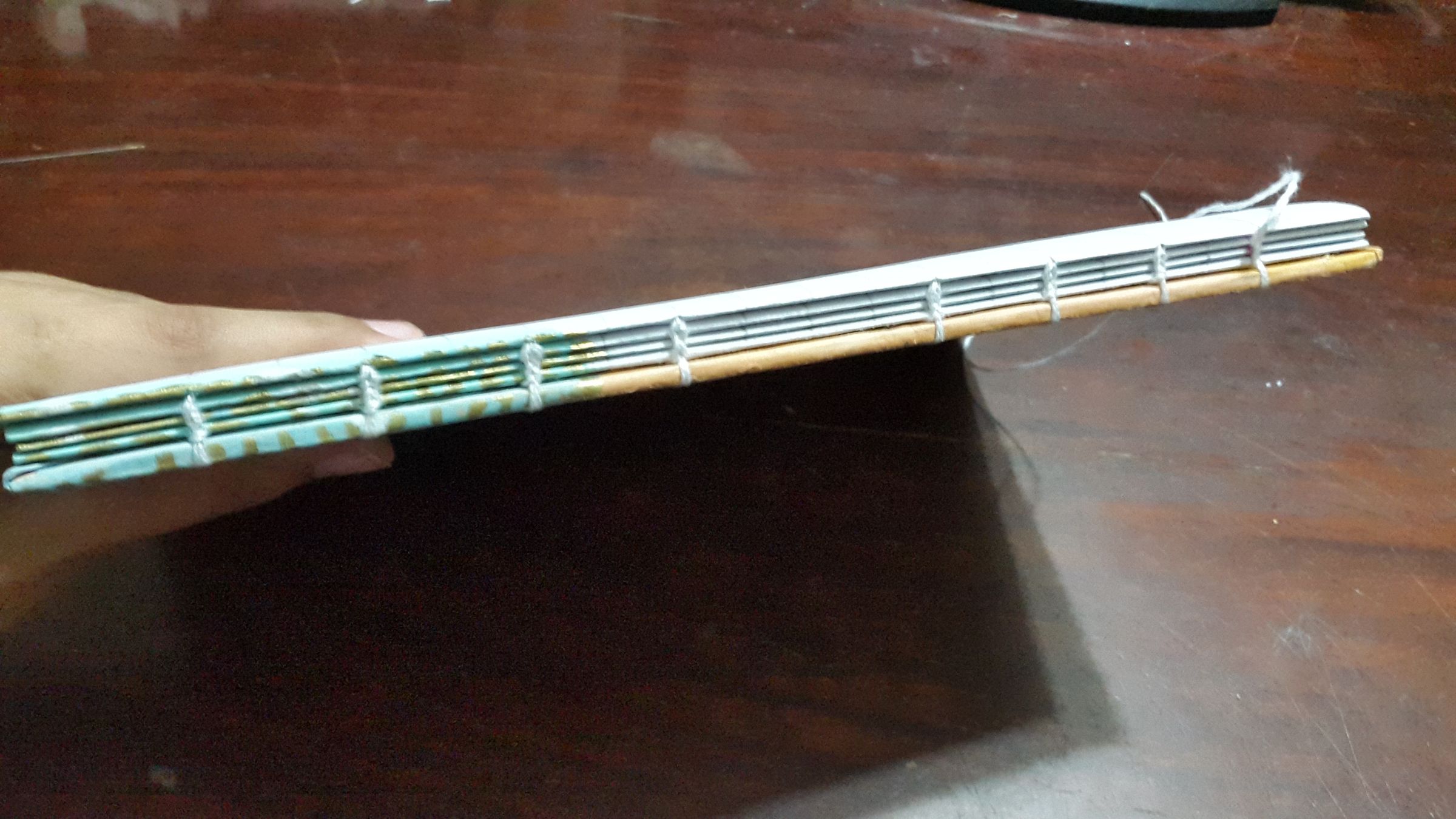 DIY Coptic Stitch Bound Notebook : 9 Steps (with Pictures) - Instructables