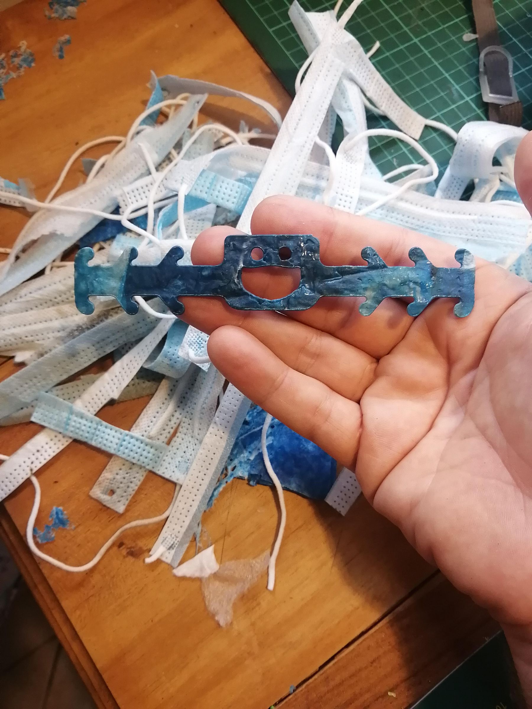 Ear Savers From Garbage Masks : 9 Steps (with Pictures) - Instructables