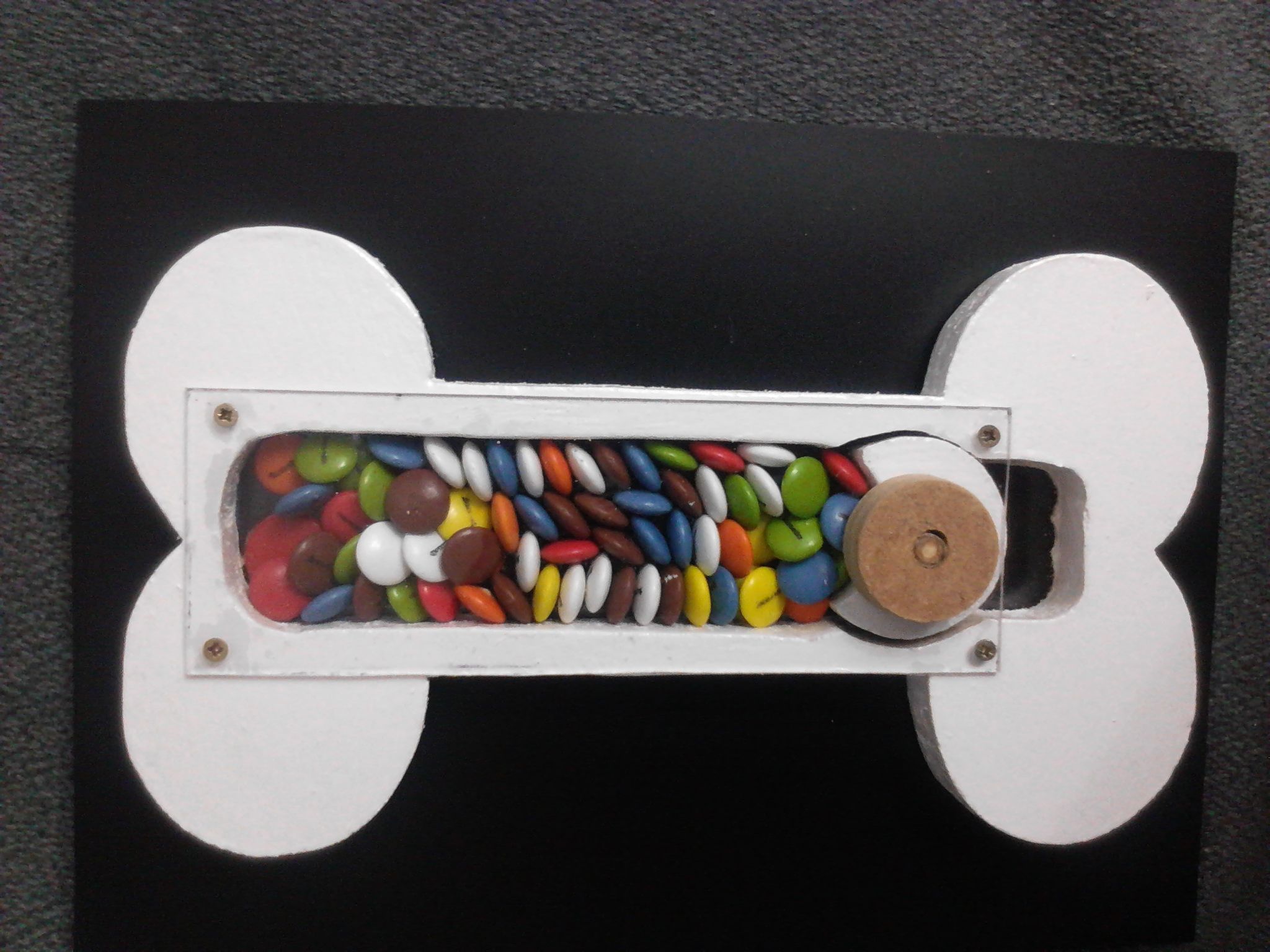 Smarties Bone Dispenser, Toy - Instructables