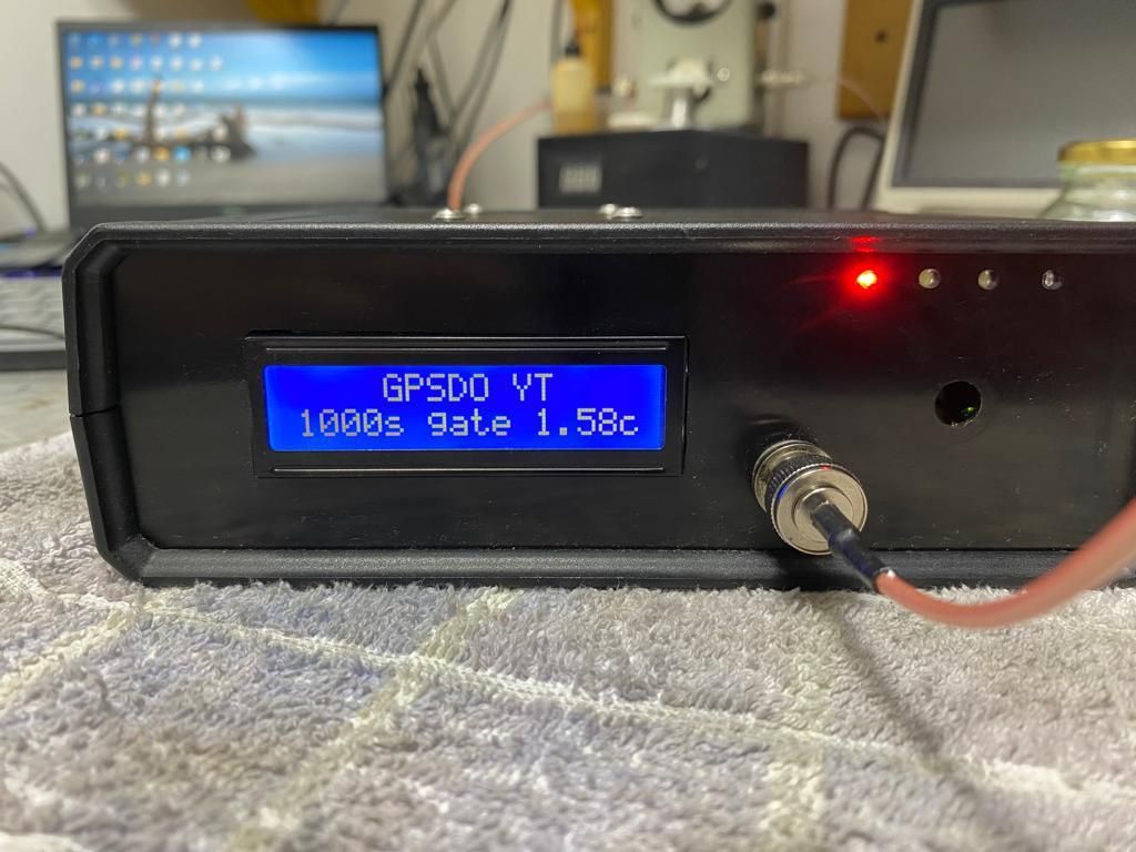 GPSDO YT 10 Mhz Lcd 2x16 With LED, UTC Time and GPS Localisation. : 26 ...