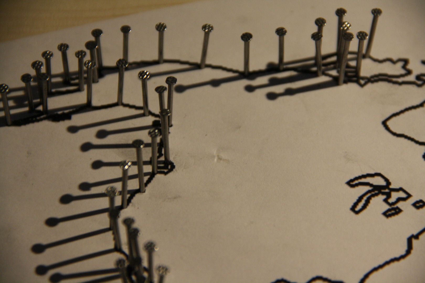 String and Nail Art `World Map´ : 6 Steps (with Pictures) - Instructables