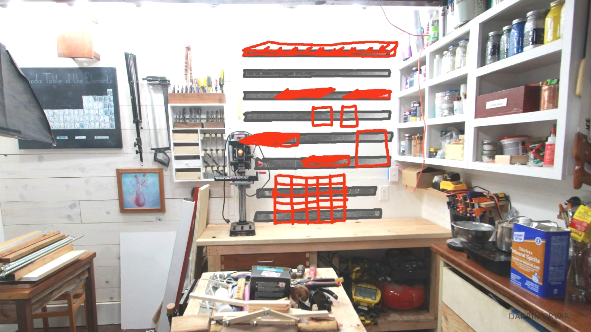 How to Build a French Cleat Organizing System : 12 Steps (with Pictures ...