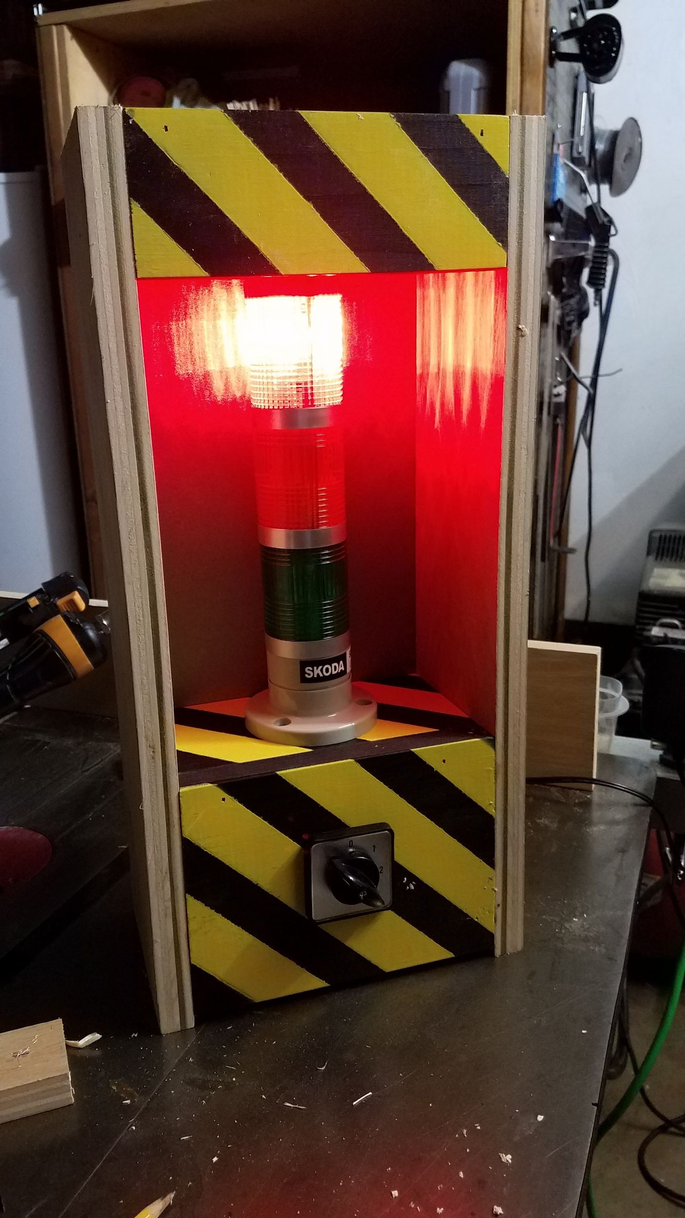 DIY Classroom Stoplight (Noise Management Tool) : 12 Steps (with ...