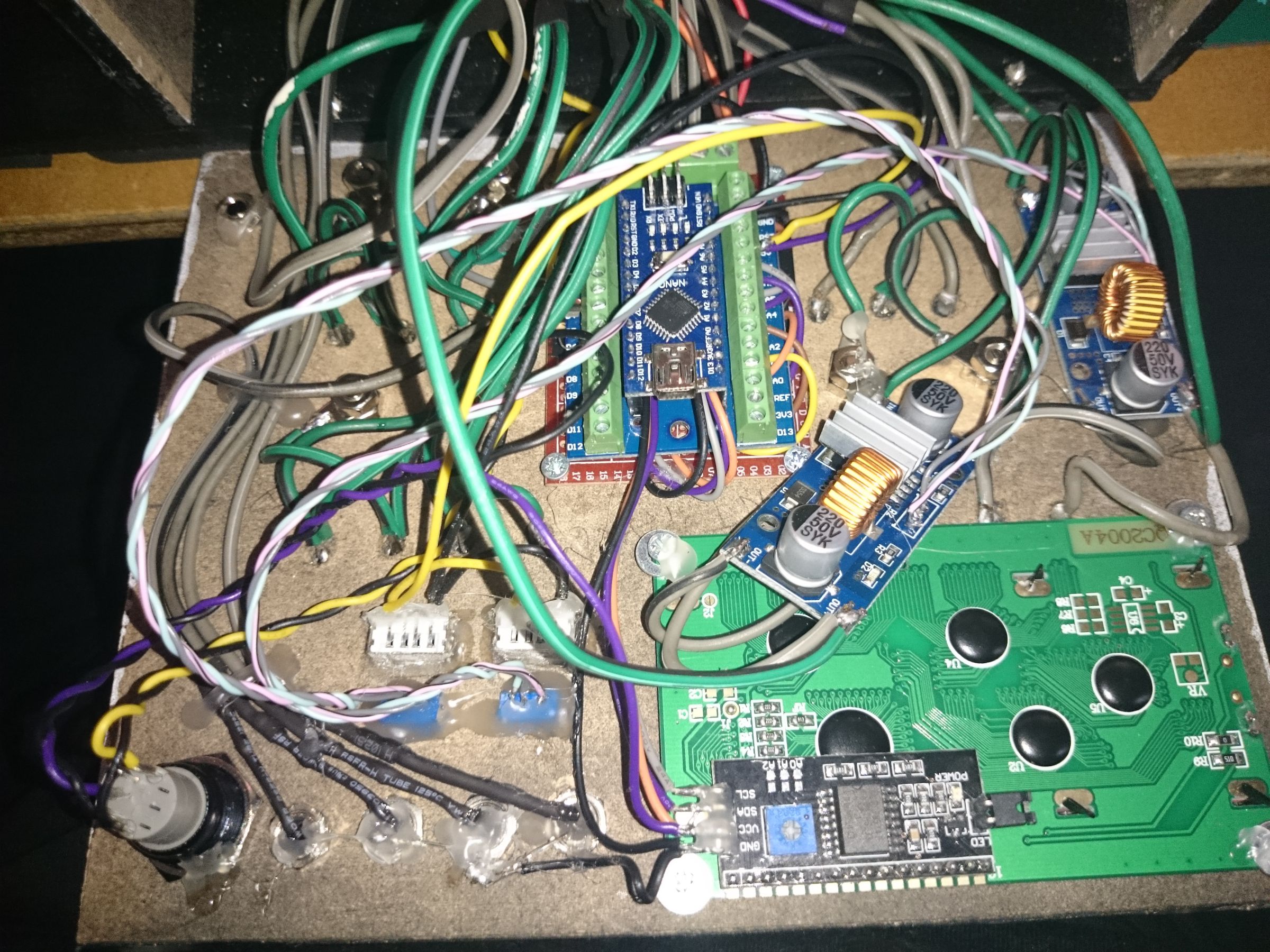 Bench PSU Power Supply From Old ATX With Arduino and LCD Monitor : 7 ...