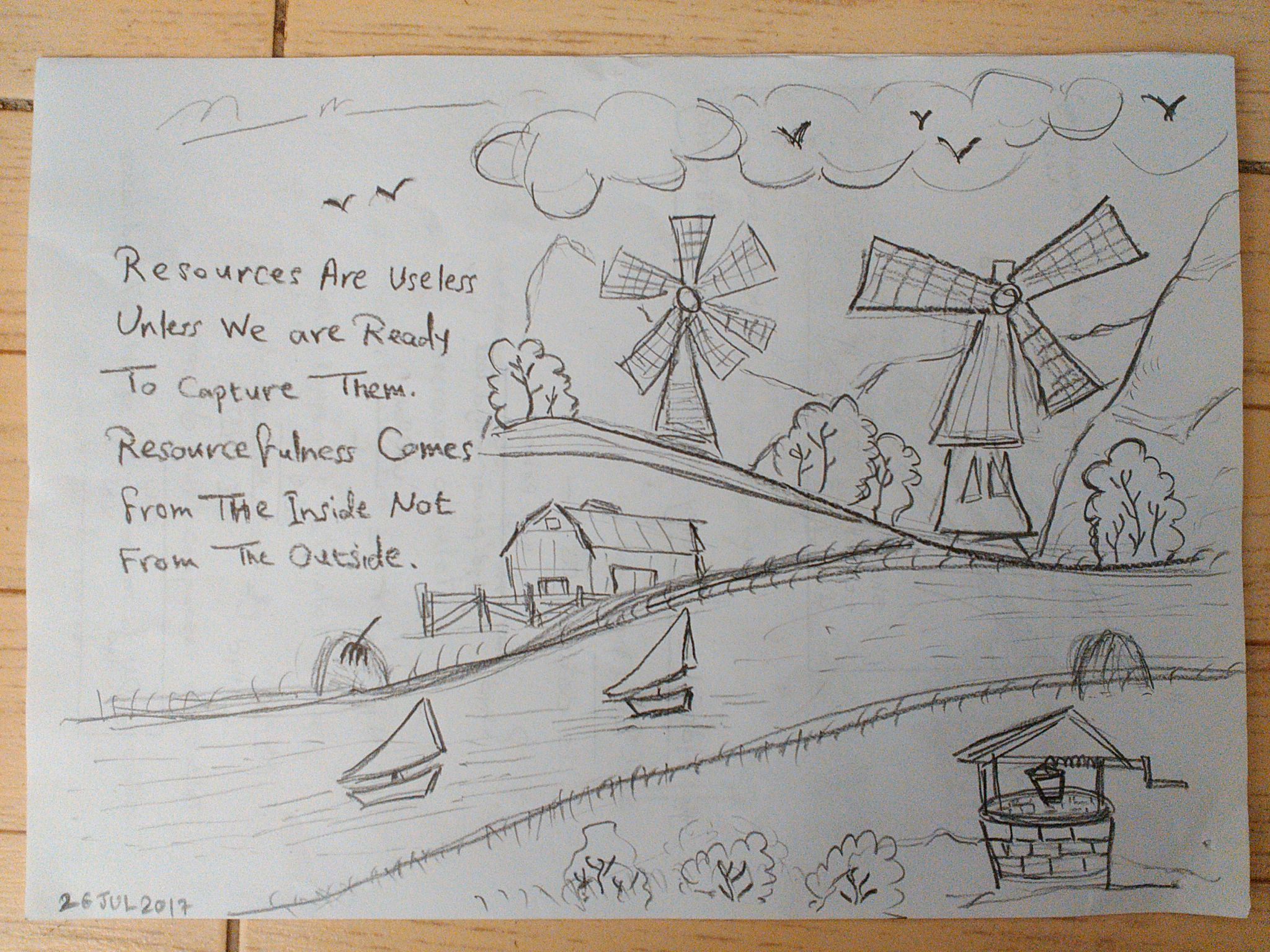 "Abundant Resources" - My Solar Pyrography Art : 4 Steps - Instructables