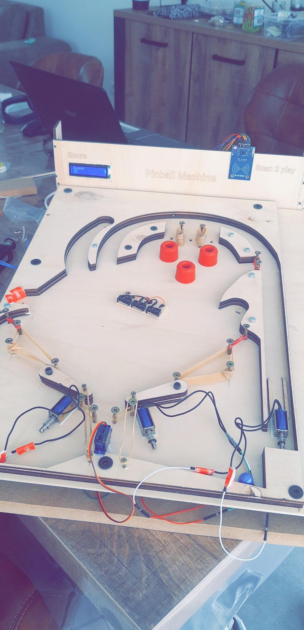 DIY Pinball Machine (Instructable Incomplete & Basic) : 5 Steps ...