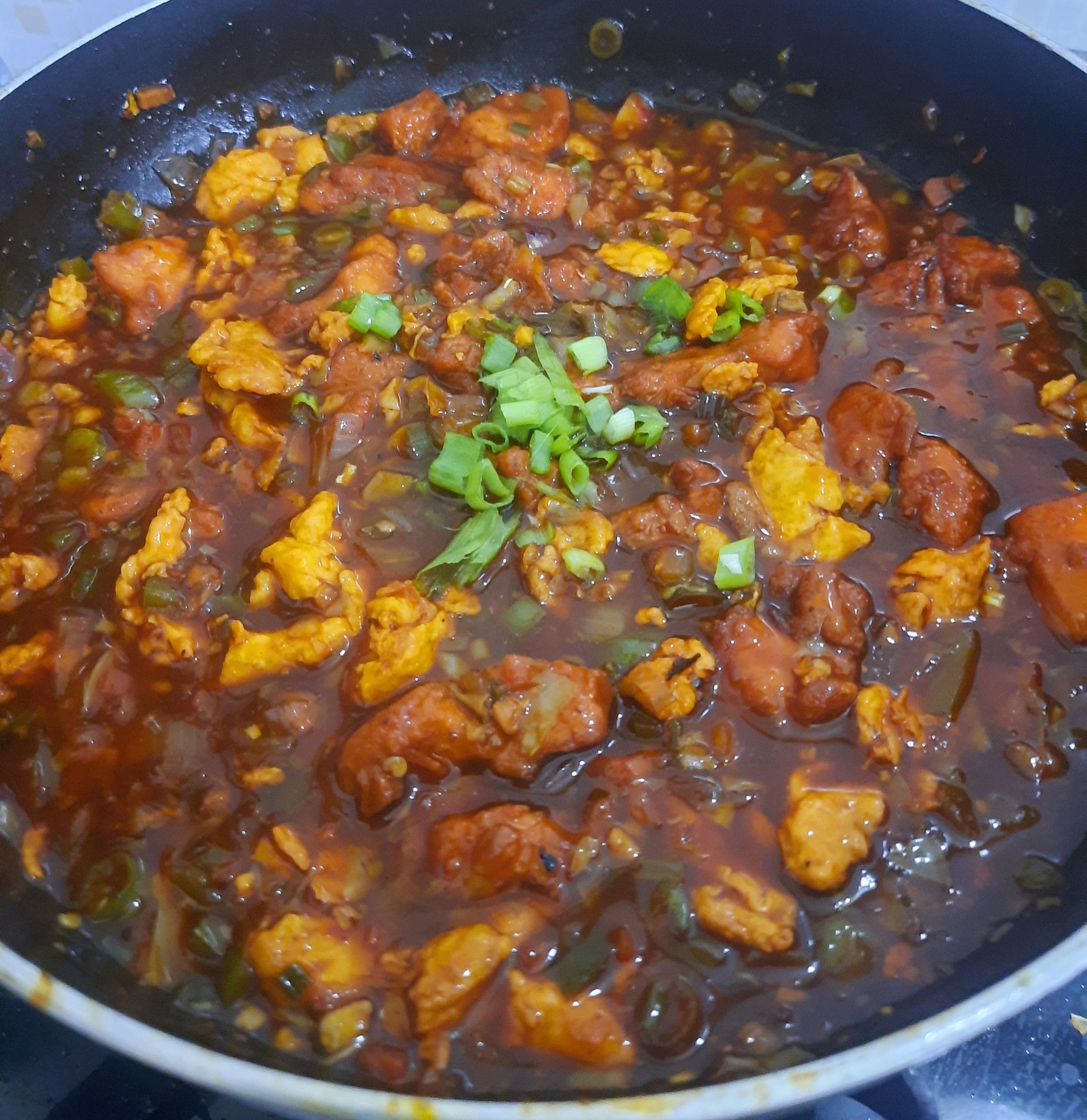 My Love for Chicken Is Real: Chicken Chopper Rice With Gravy : 20 Steps ...