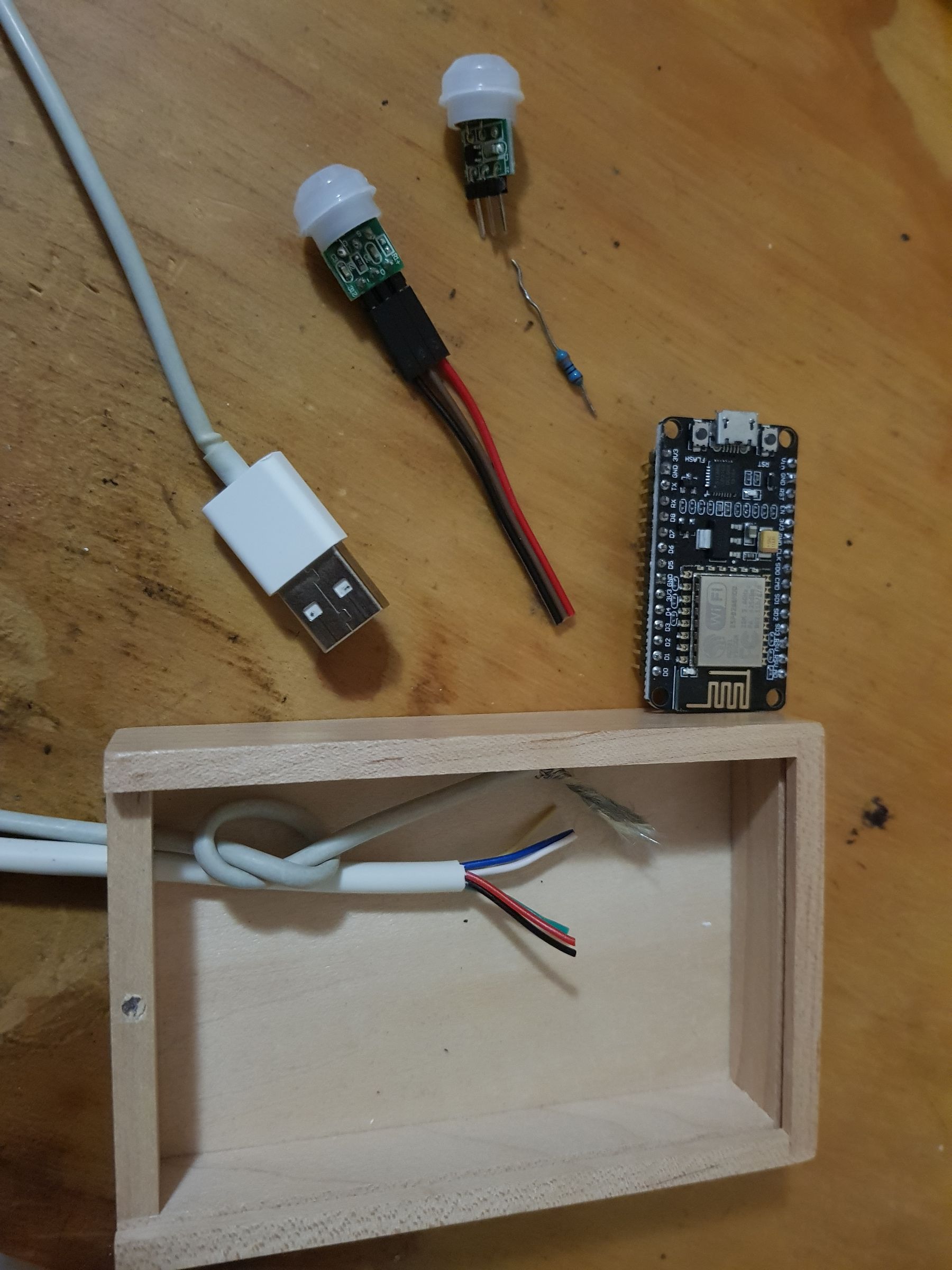 Automatic IoT Hallway Night Light With ESP8266 : 4 Steps (with Pictures) - Instructables