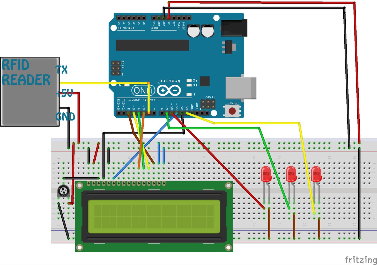 ARDUINO _RFID _LCD (rfid Security System) : 6 Steps (with Pictures ... ARDUINO _RFID _LCD (rfid Security System) : 6 Steps (with Pictures ...