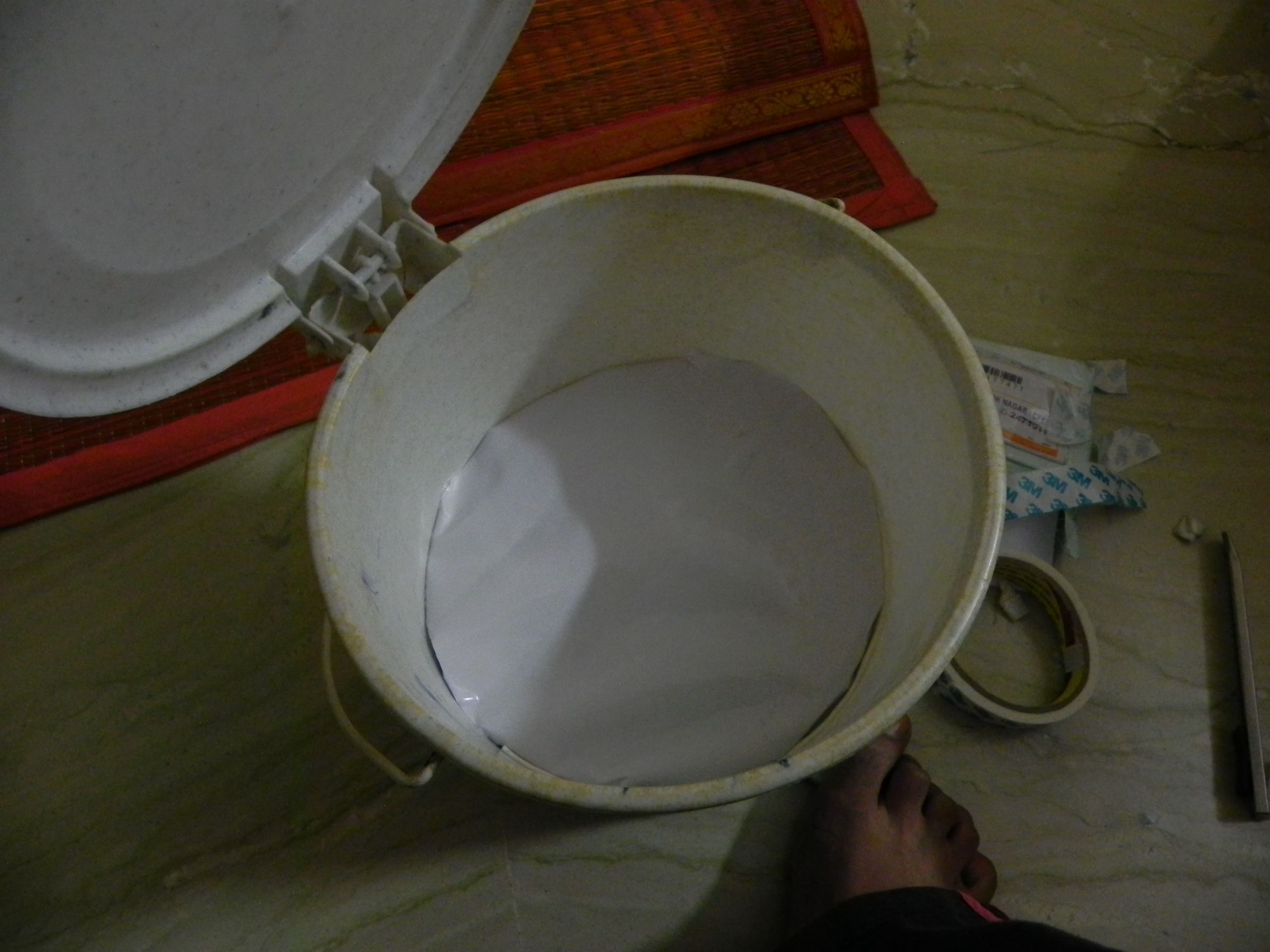 Secret Trash Can Compartment (Mechanical) : 4 Steps - Instructables