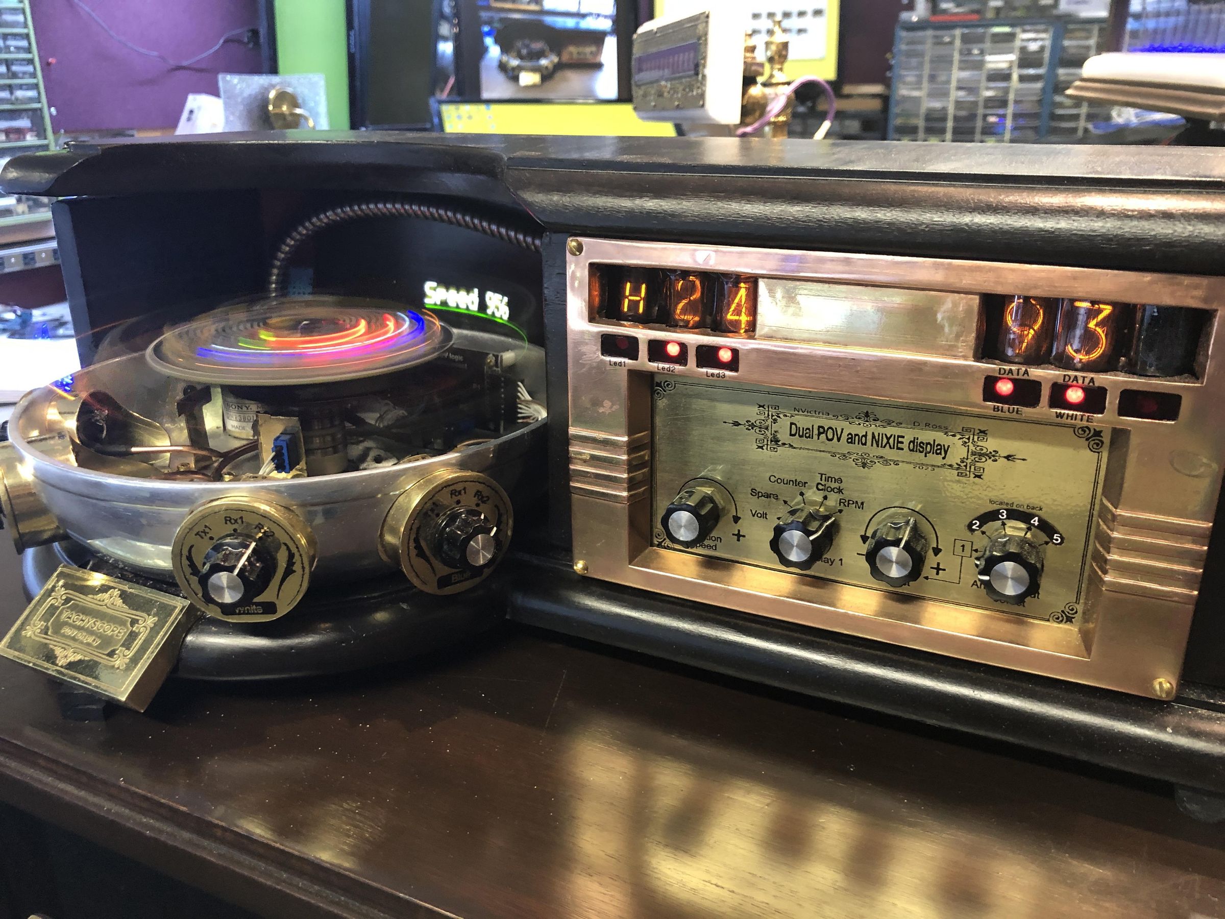 Tachyscope 1.0, POV Led Display : 5 Steps (with Pictures) - Instructables