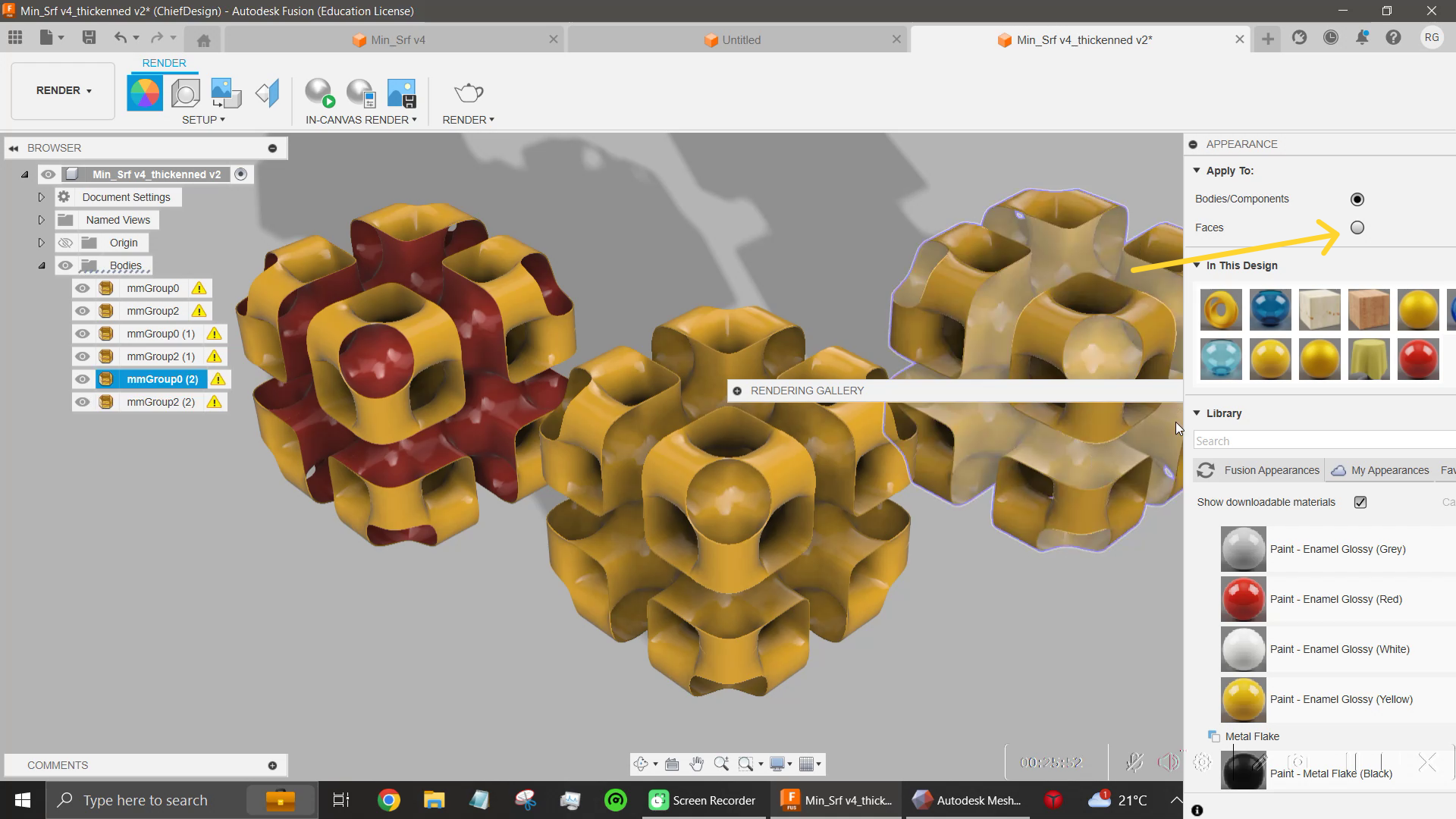 Periodic Minimal Surface Themed Desktop Wallpaper : 12 Steps - Instructables
