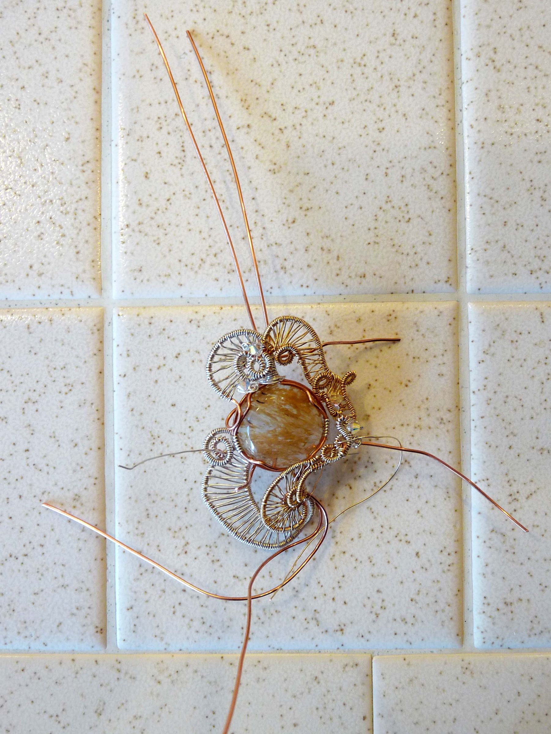 Amazing Wire Weave Pendant : 22 Steps (with Pictures) - Instructables