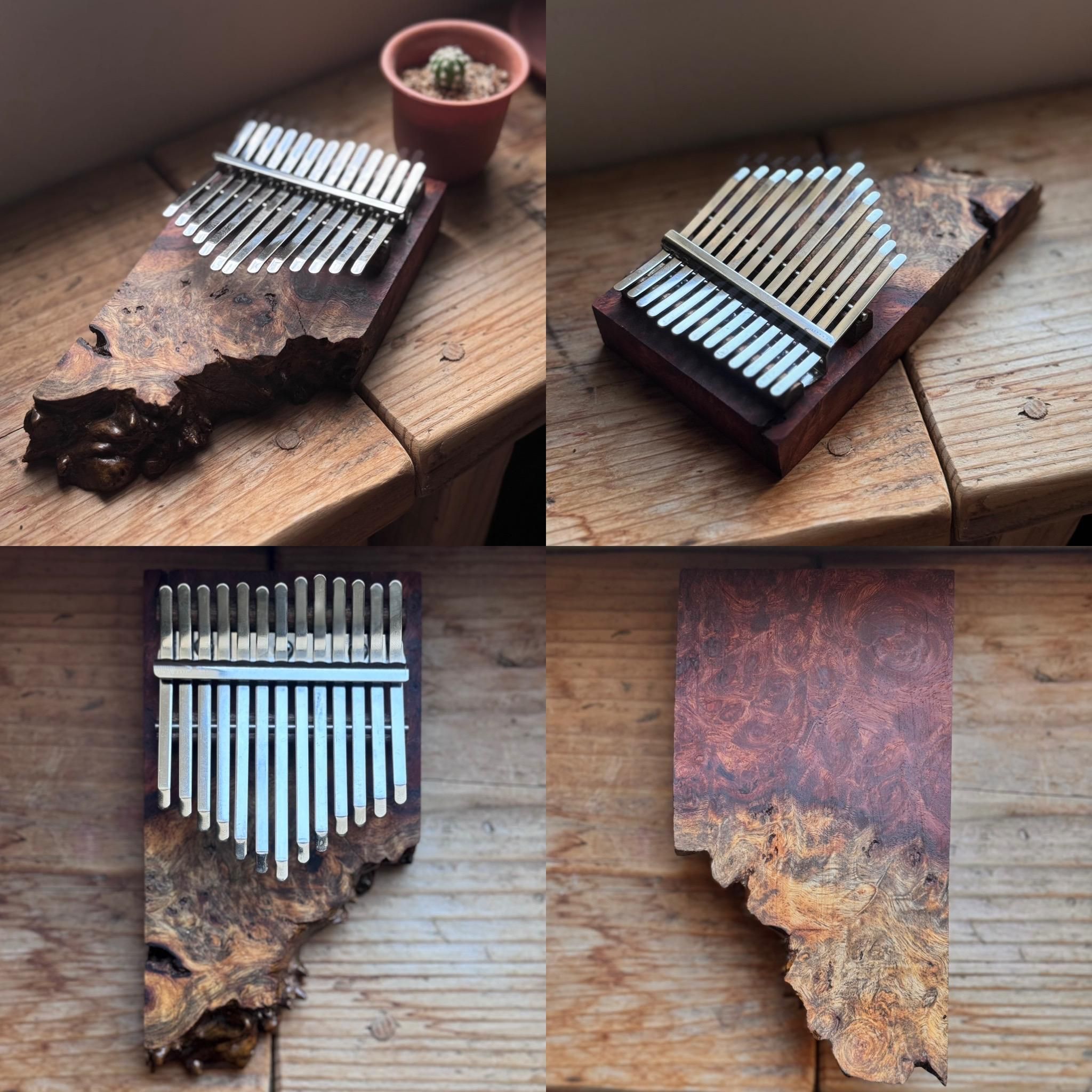 【DIY】Raw Majesty: KALIMBA Crafted From Untamed Quince Burl : 12 Steps ...