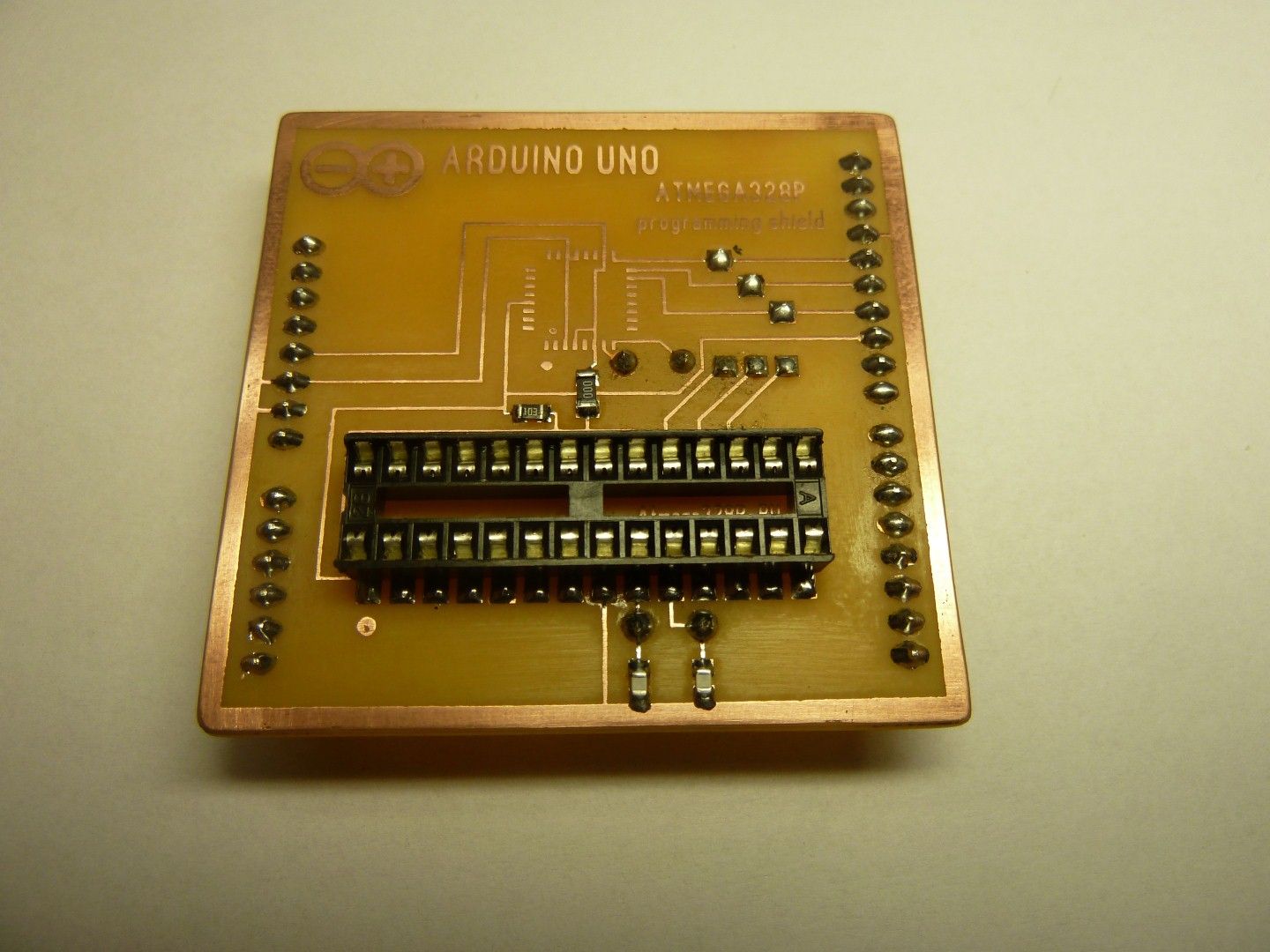 ATMEGA328 Bootloader Programming Shield for Arduino Uno : 3 Steps (with ...