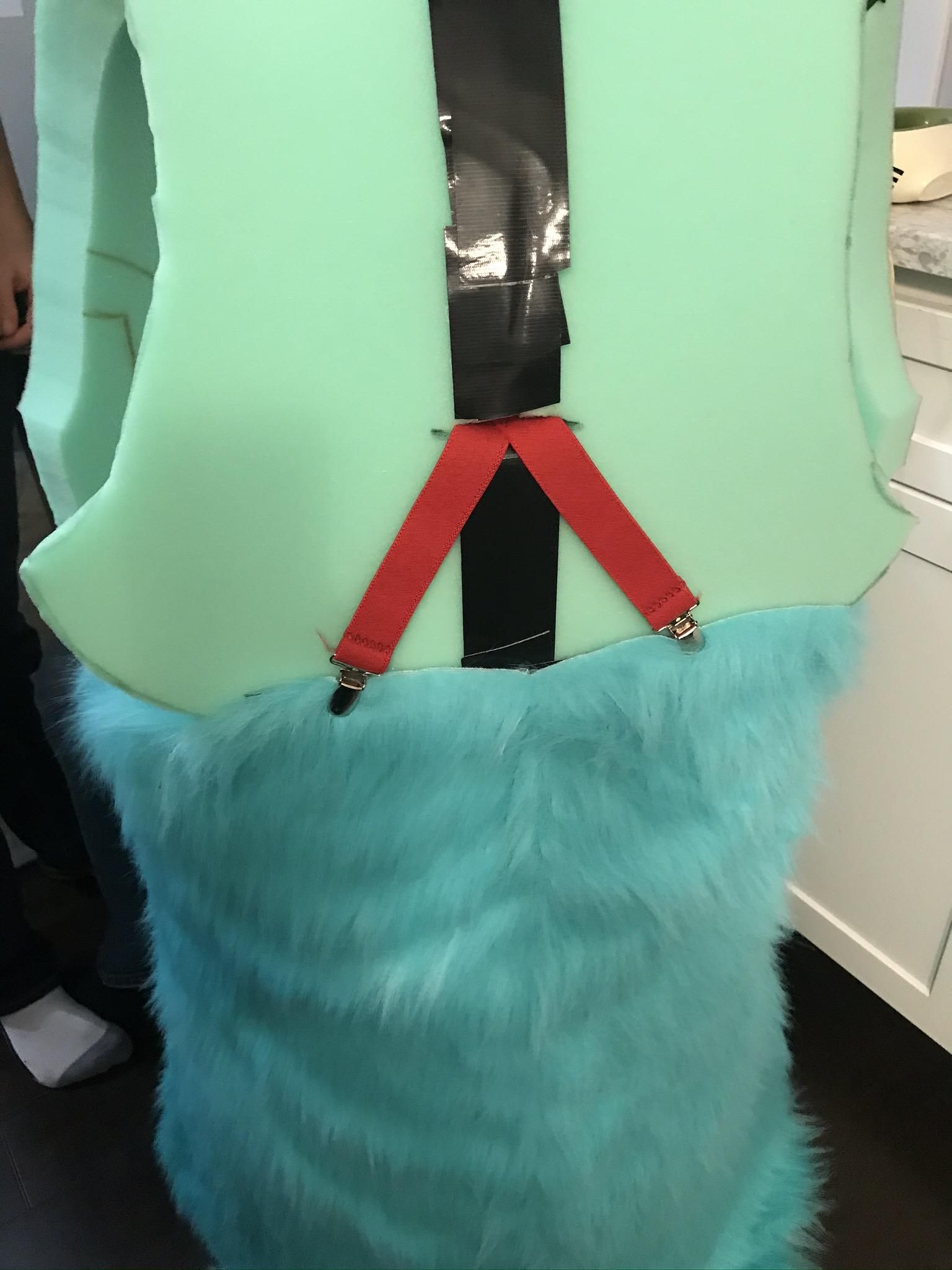 Sulley (Trademark Disney) Monster Homemade Halloween Costume : 11 Steps ...